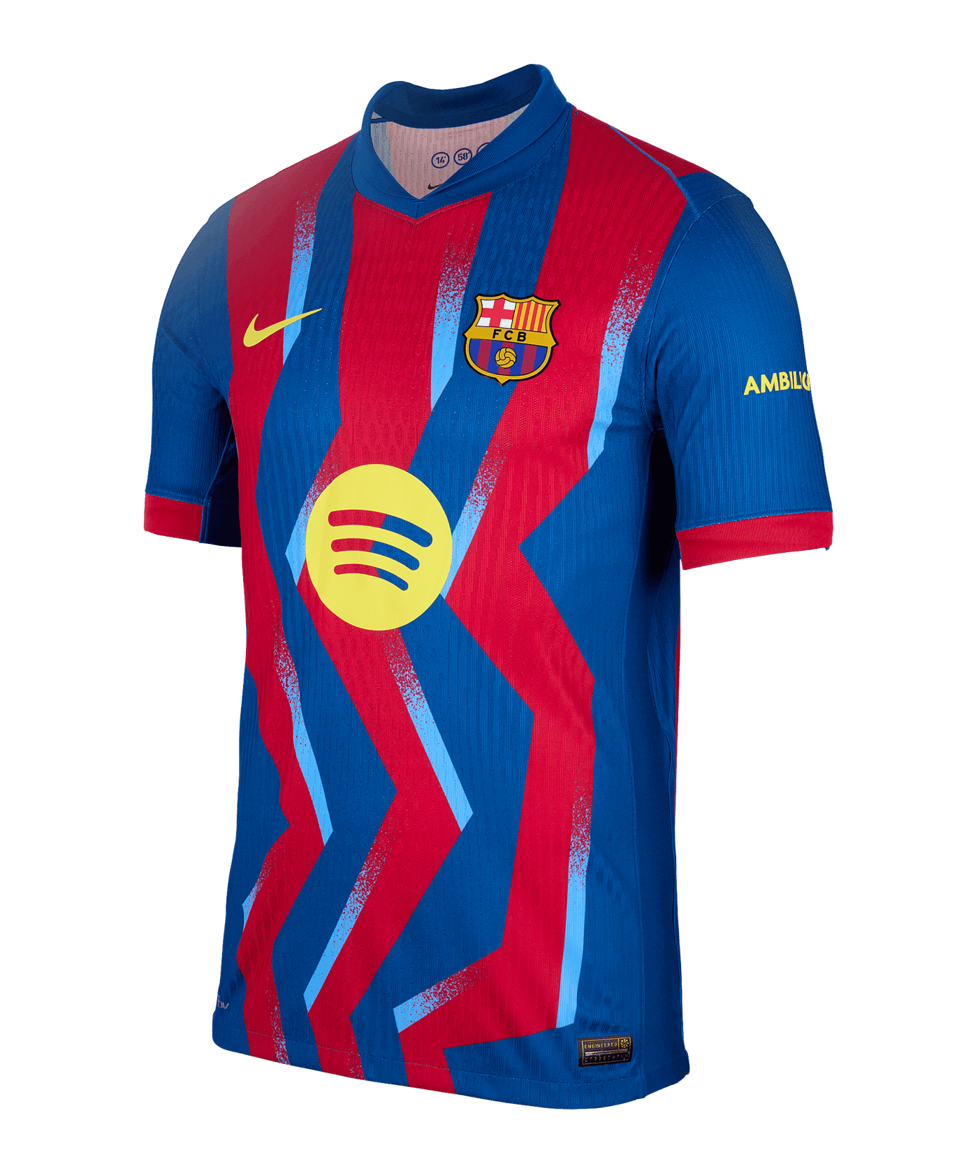 Nike FC Barcelona Authentic 4th Trikot 2025/2026 Blau F432 | Fan-Shop