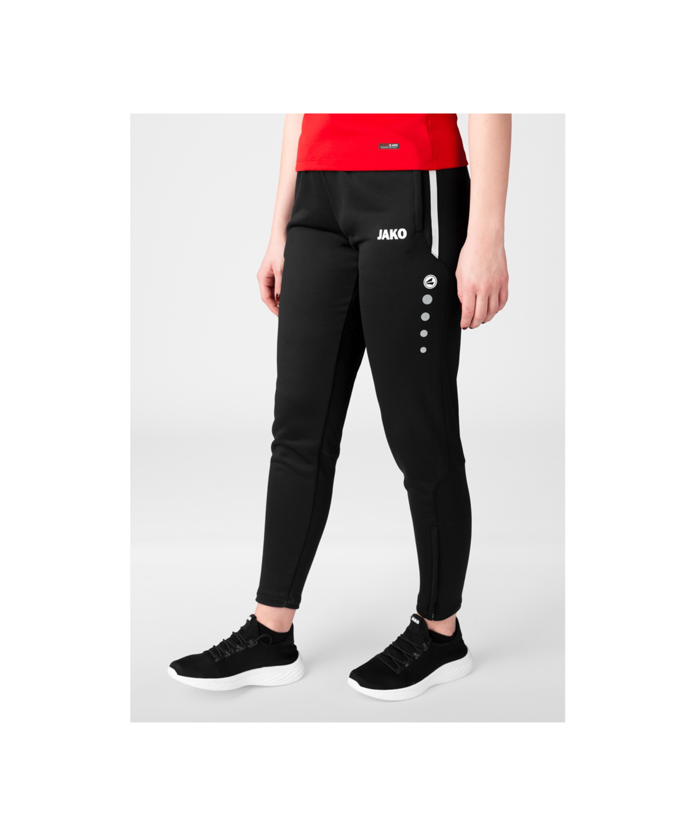 JAKO Allround Trainingshose Damen Schwarz F800 | Teamsport | Hosen