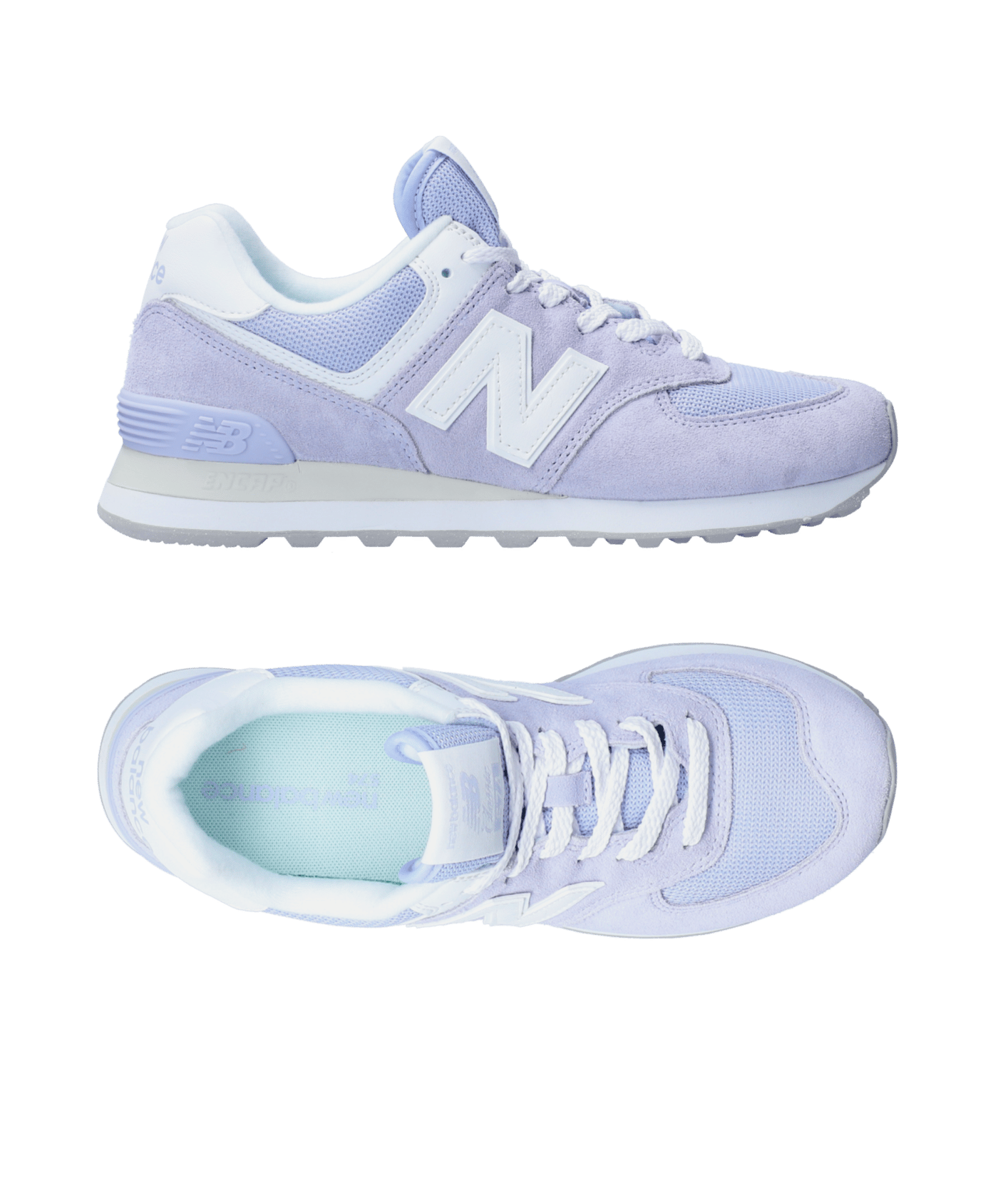 New Balance 574 Damen Lila