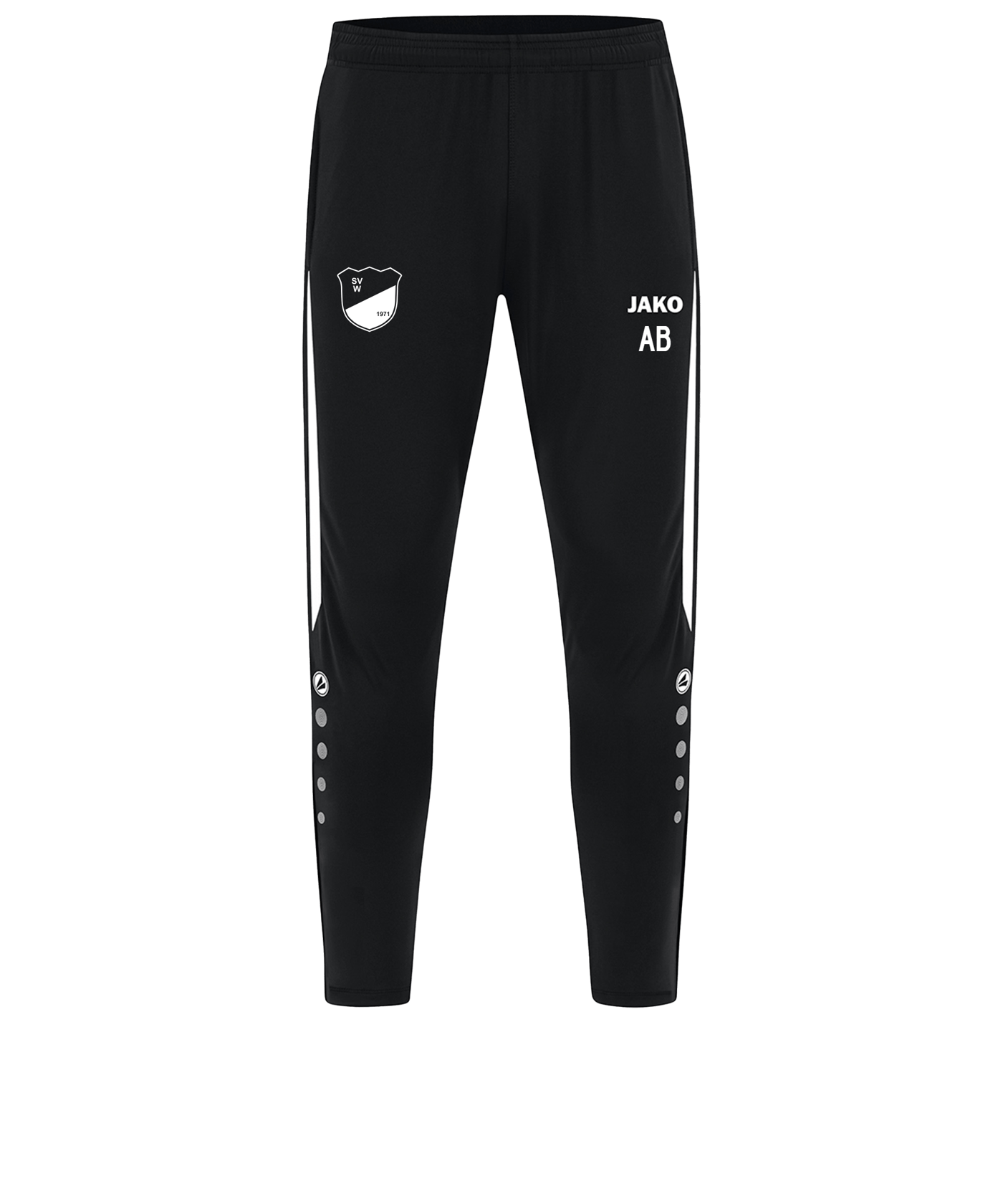 JAKO Power Trainingshose Schwarz Weiss F802 | Teamsport | Hosen