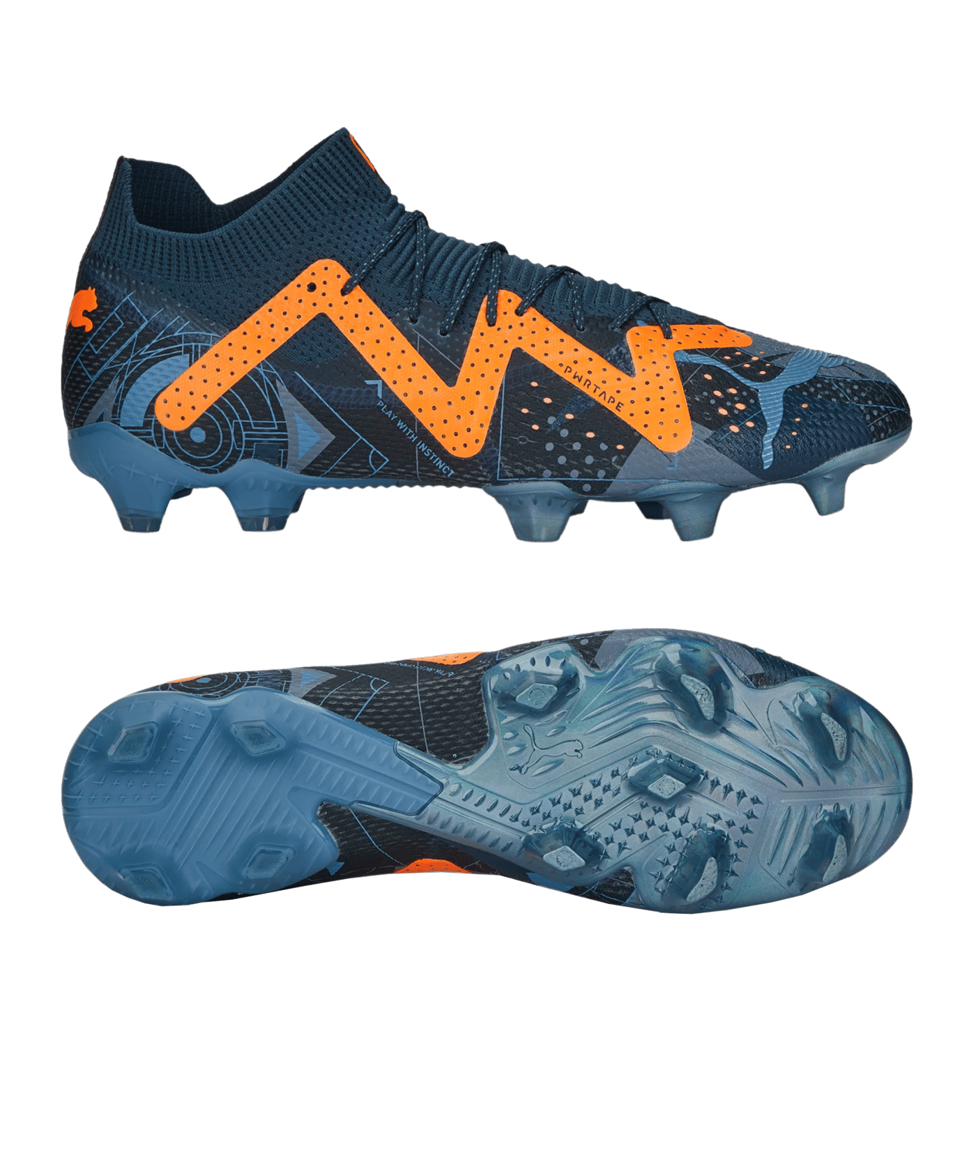 PUMA FUTURE Ultimate DNA FG/AG Bleu F01 | Chaussure de football ...