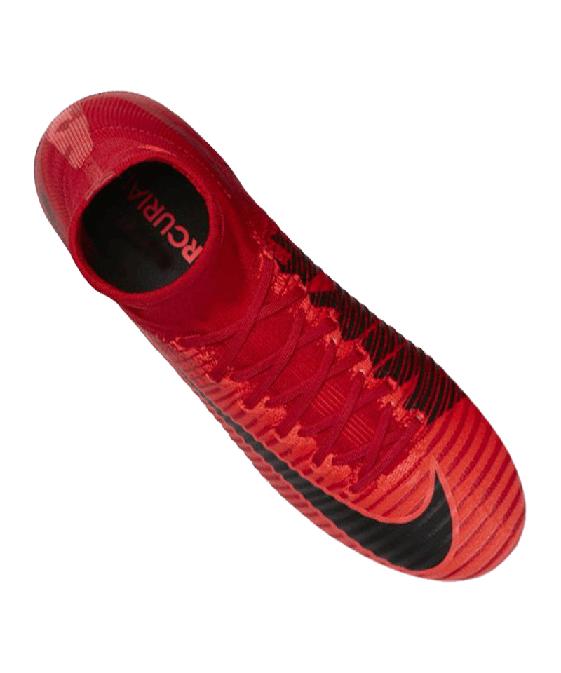 Nike Jr Mercurial Superfly V FG Kids Rot F616 | Fußballschuh | Nocken ...