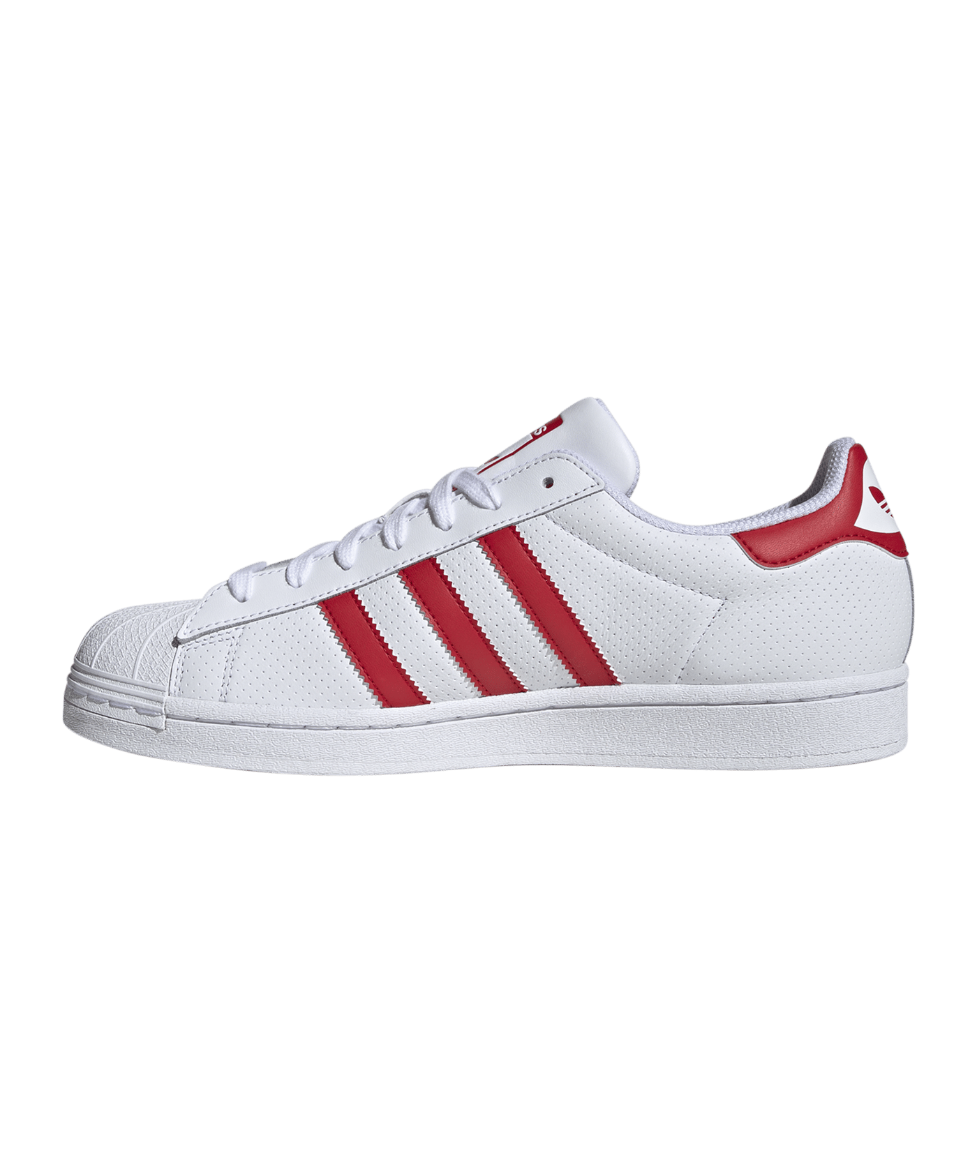 adidas Originals Superstars Weiss Rot | Lifestyle | Schuhe | Sneaker