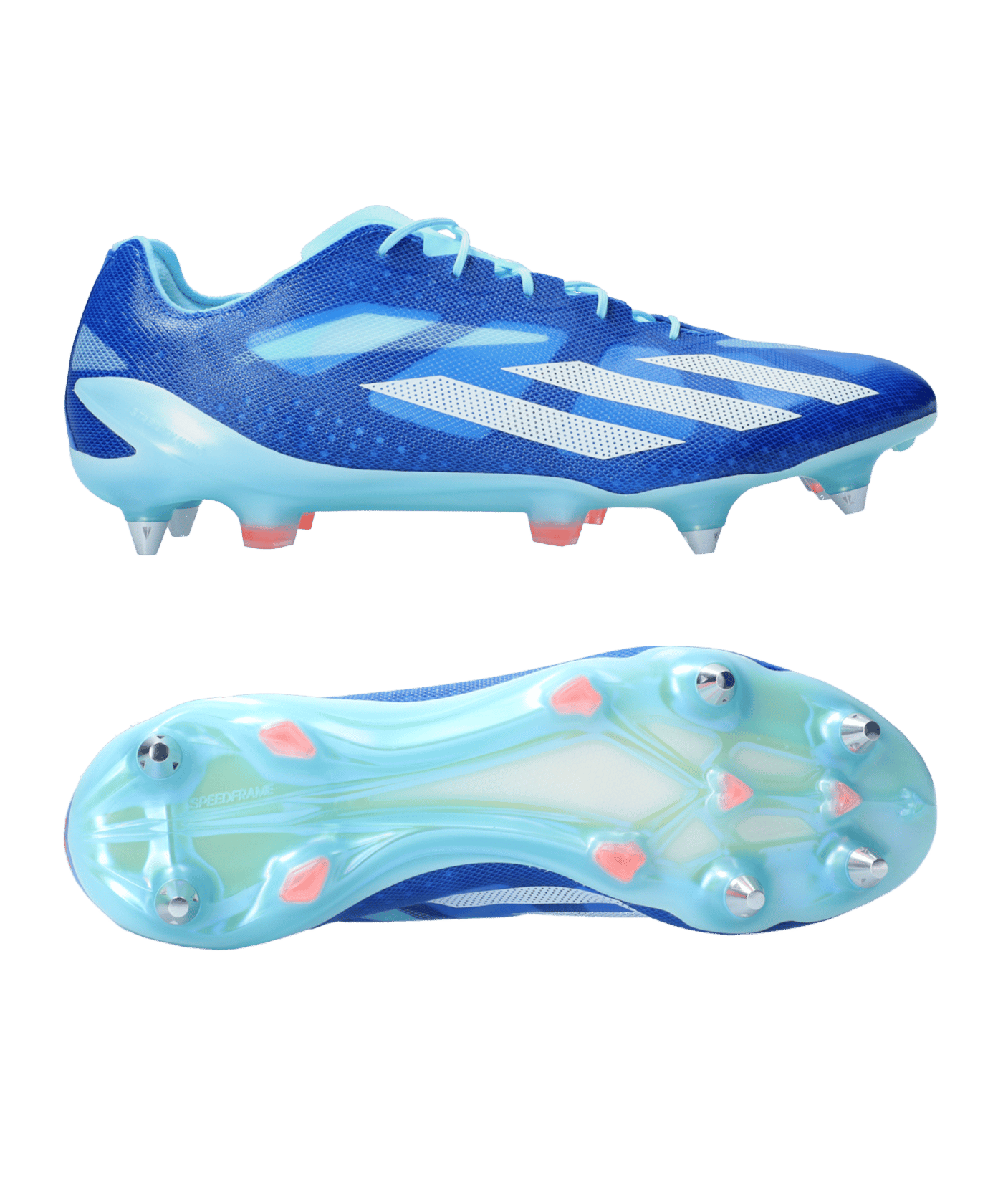 adidas X Crazyfast+ SG Marinerush Bleu Blanc | Chaussure de football ...