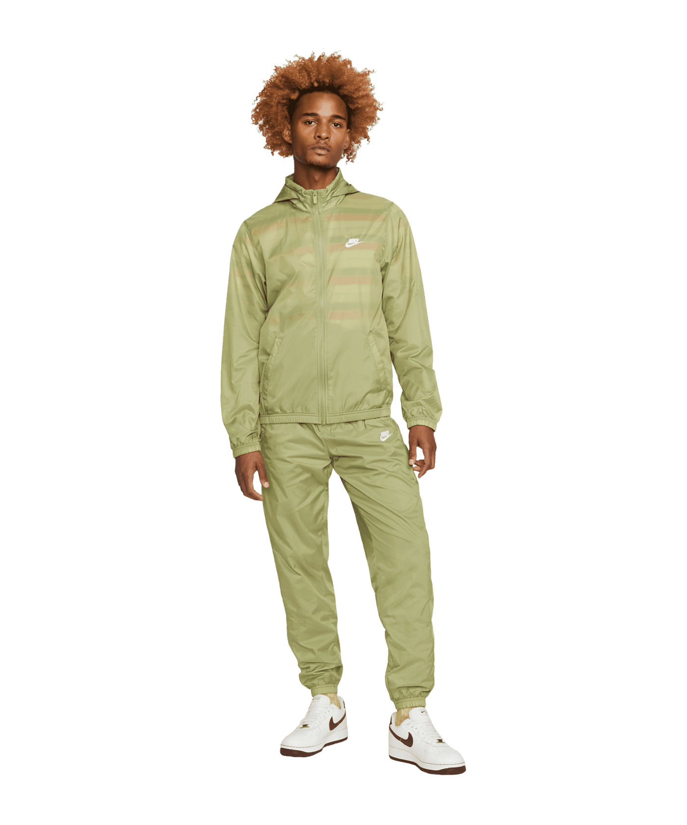 Nike Essentials Woven Trainingsanzug Grün F334 | Trend | Lifestyle ...