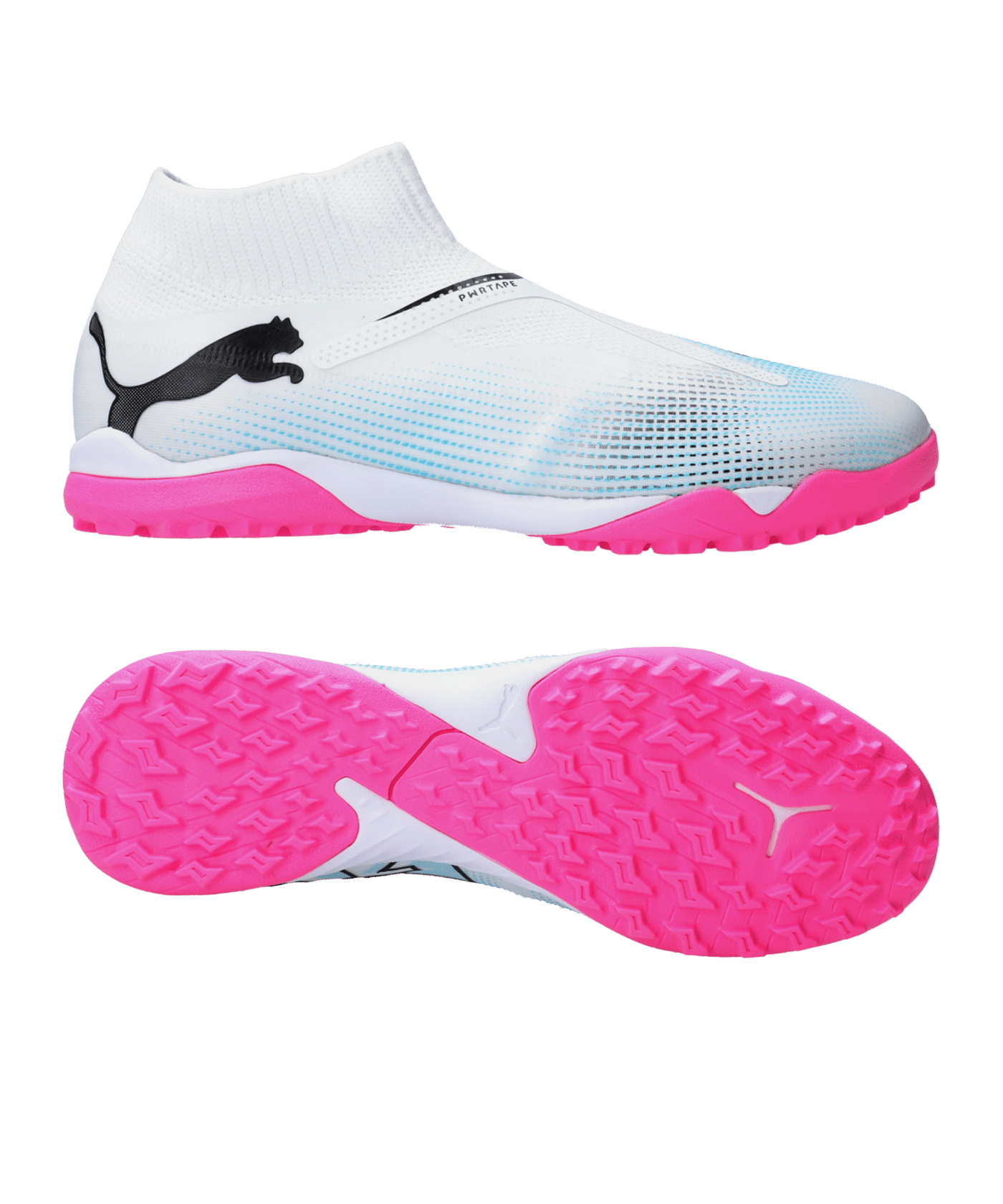 PUMA FUTURE 7 Match+ LL TT blanc noir F01 | Chaussures de football
