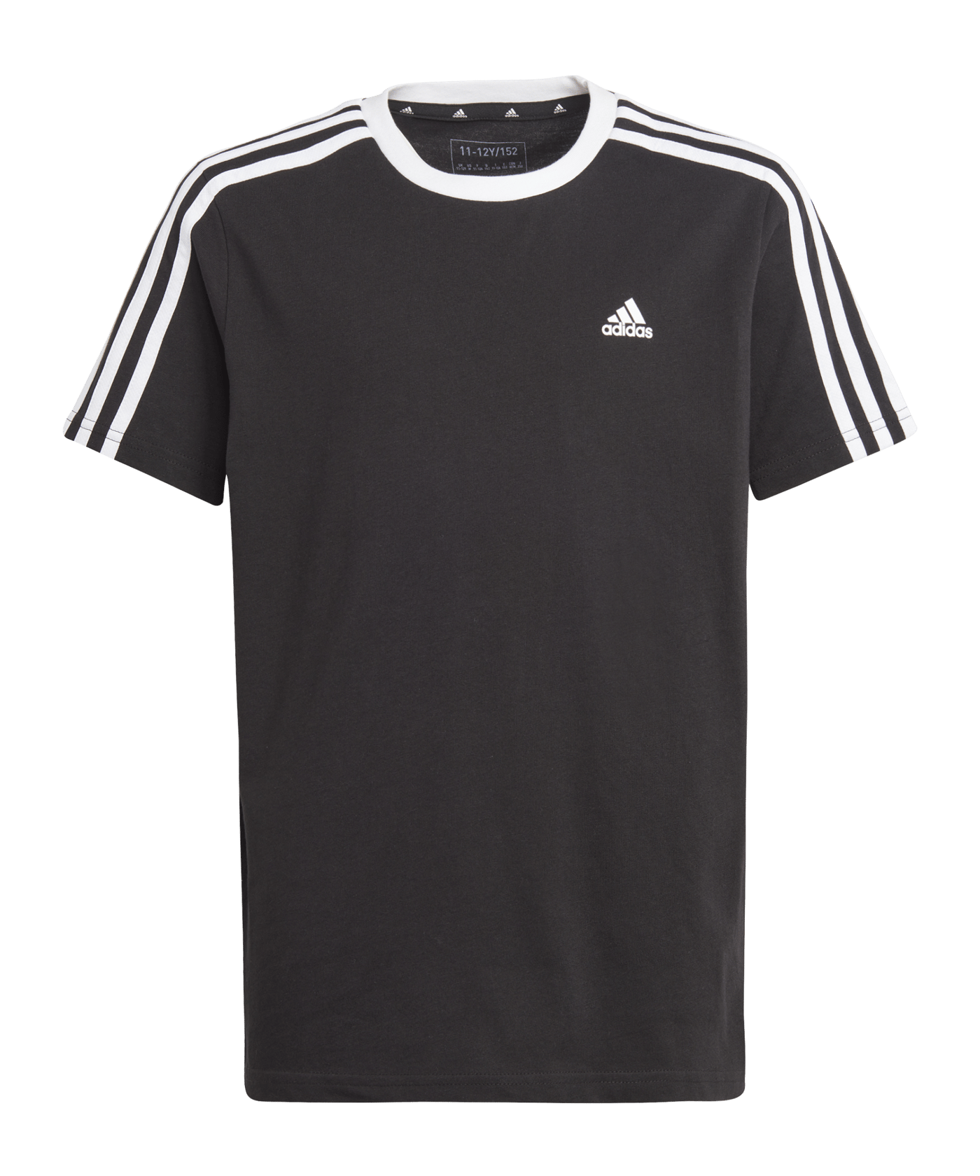 adidas Essentials 3-Stripes Coton Coupe ample T-shirt noir pour petite ...