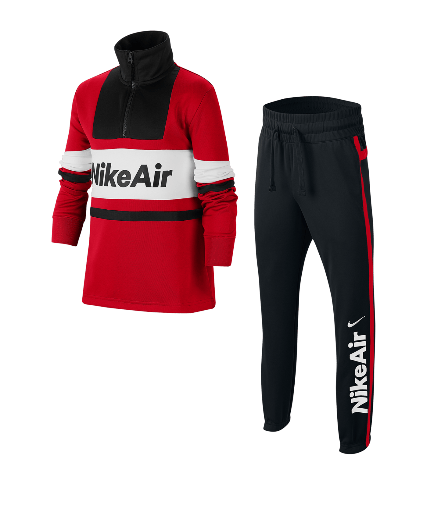Nike Air Tracksuit Trainingsanzug Rot F657 | Trainingsbekleidung ...
