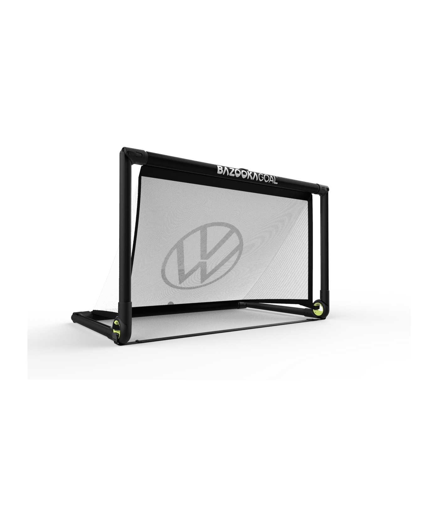 BAZOOKA GOAL VW Tor 150x90 cm White Custom logo | Équipement | Accessoires