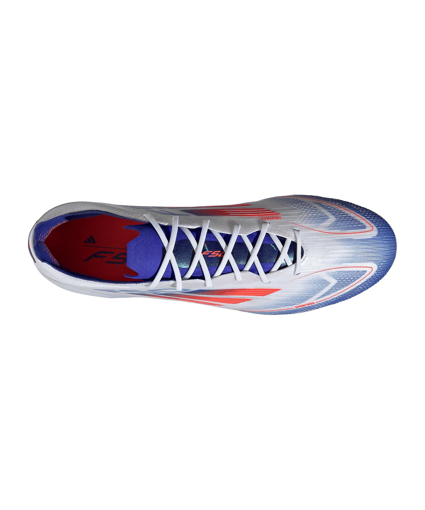 adidas F50 Elite AG Advancement Weiss Rot | Fußballschuhe | Kunstrasen