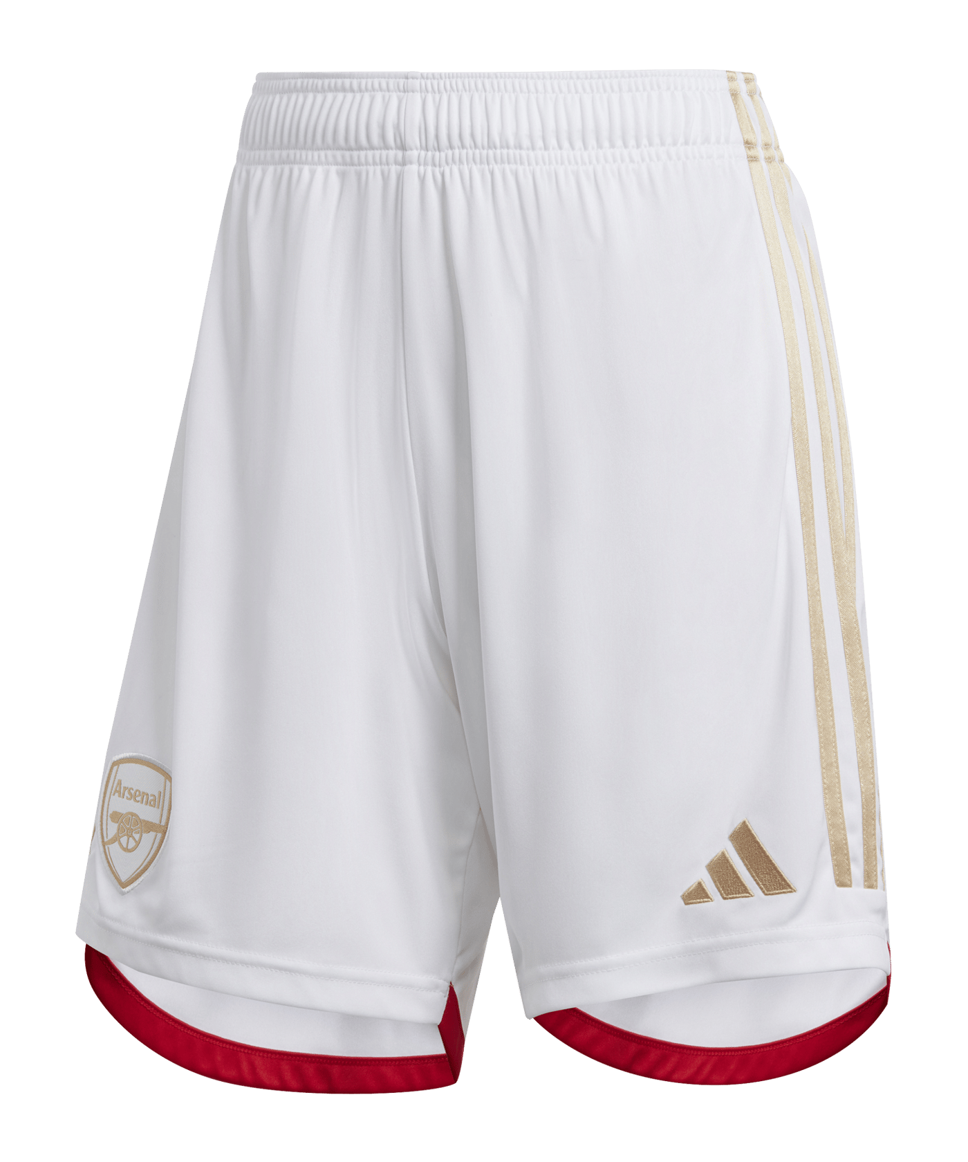adidas FC Arsenal London Short Home 2023/2024 Kids Weiss | Fan-Shop ...