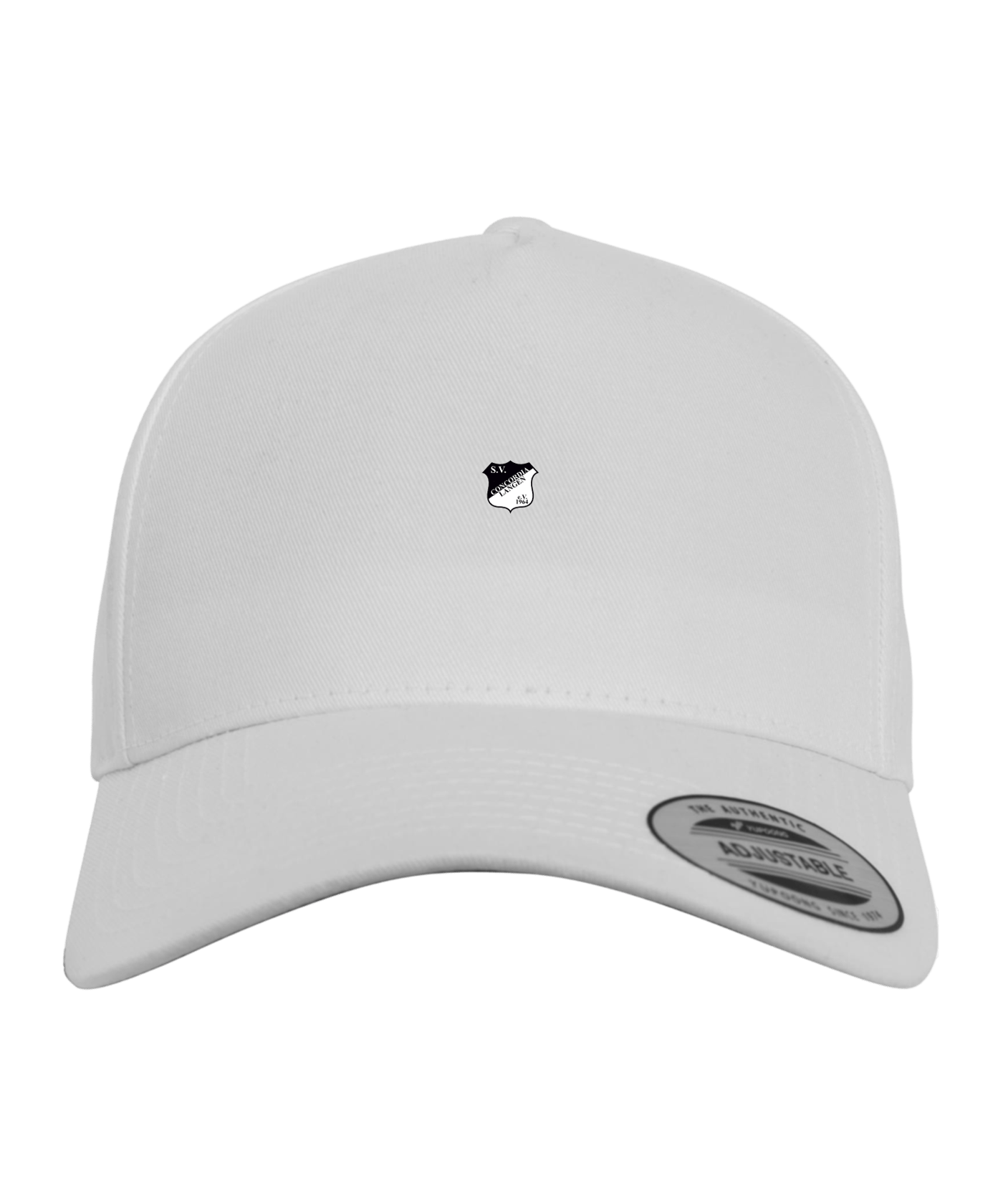 Merch 5 Panel Curved Snapback Cap White | Fan-Shop | Verein