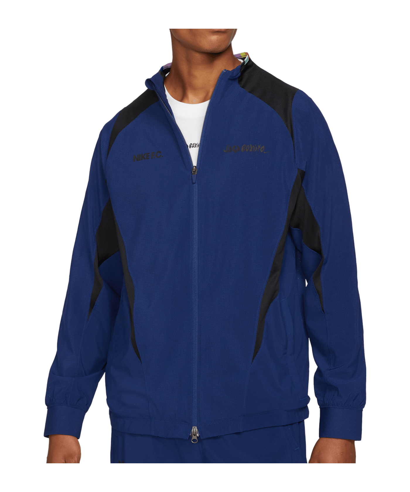 Nike F.C. Joga Bonito Veste tissée bleue F492 | Style de vie ...