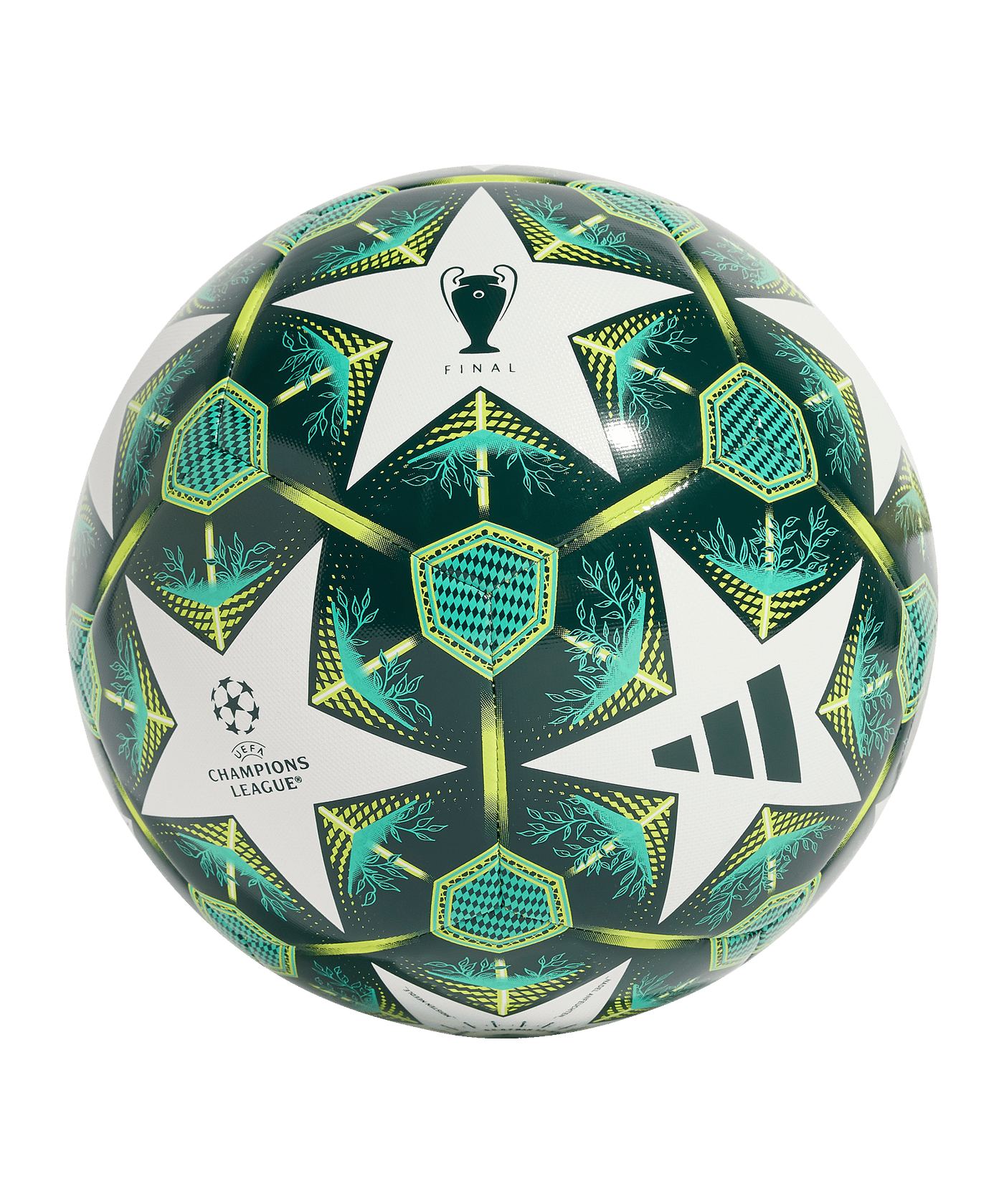 adidas UCL Final Ball München 2025 Training Trainingsball Weiss Grün ...
