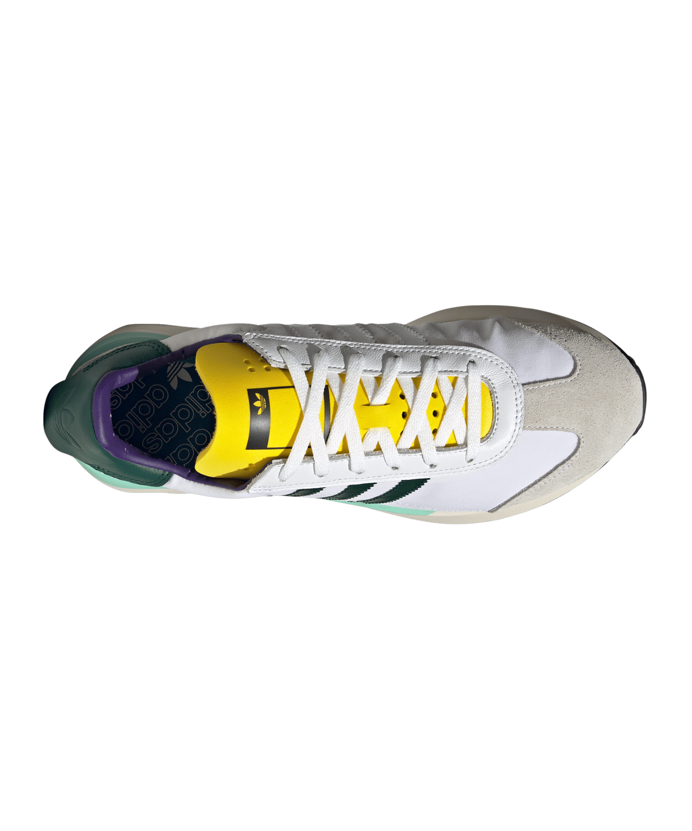 adidas Originals Country XLG Weiss Grün Gelb | Lifestyle | Schuhe | Sneaker