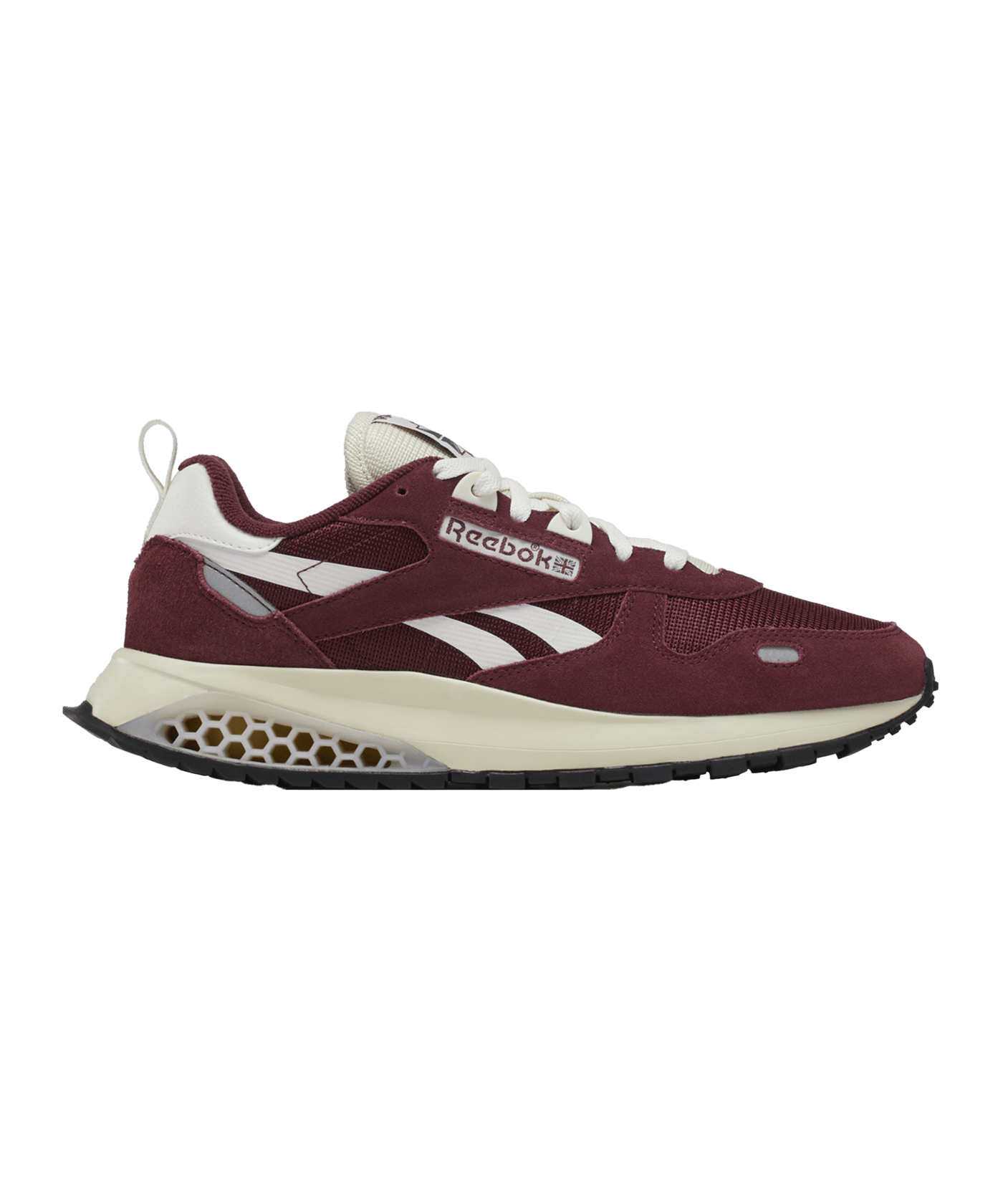 Reebok Classic CL Leather Hexalite (LOW) Rot Beige | Lifestyle | Schuhe