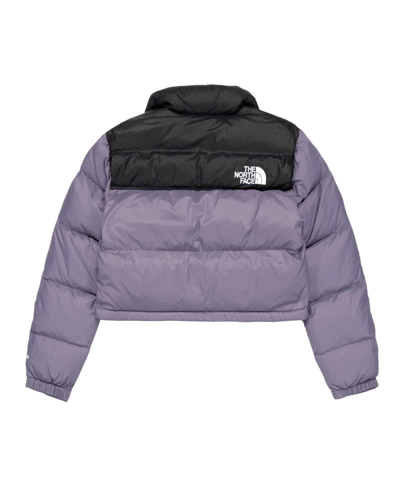 The North Face Nuptse Cropped Jacke Damen Lila | Lifestyle | Freizeit ...
