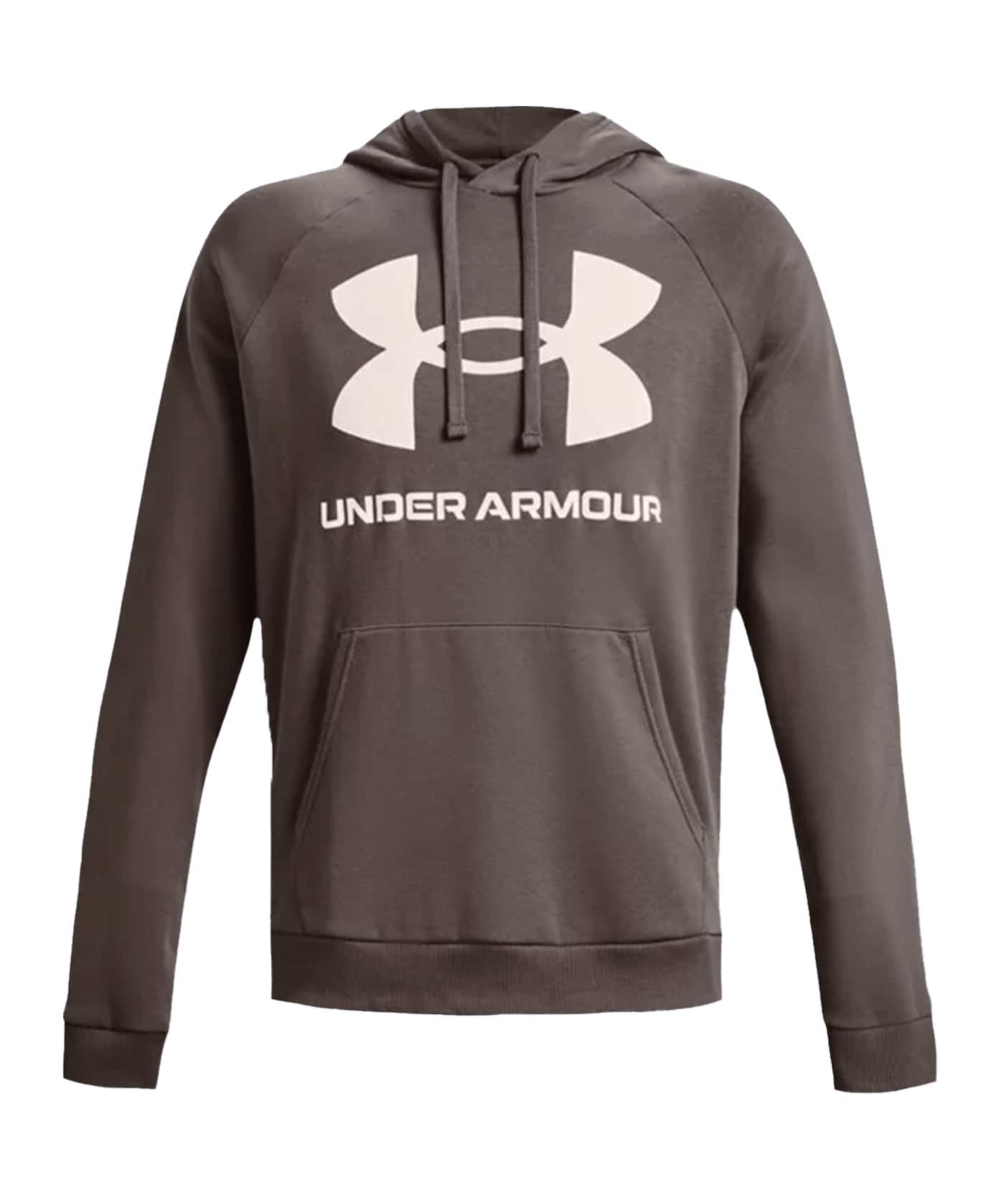 Under Armour Rival Big Logo Fleece Hoody F176 | Fussballtextilien ...