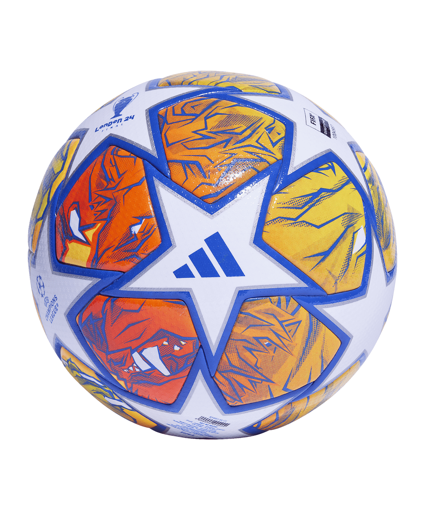adidas Pro wedstrijdbal UCL London wit blauw | Uitrusting | Voetballen