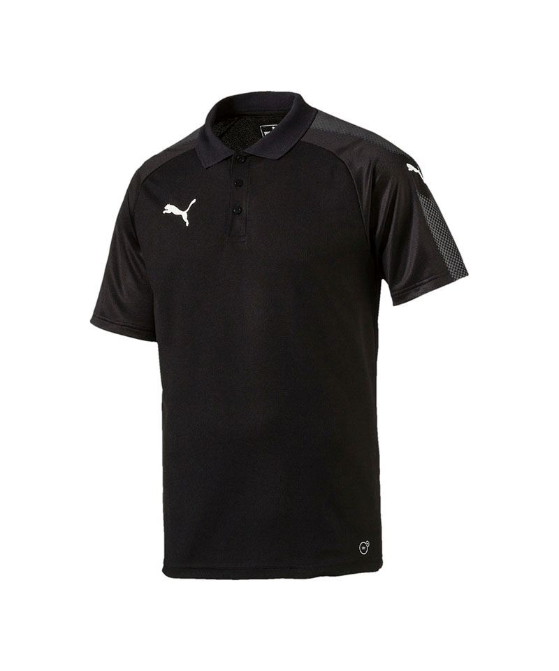 PUMA Ascension Training Polo Noir F03 | Sport d'équipe | Polos