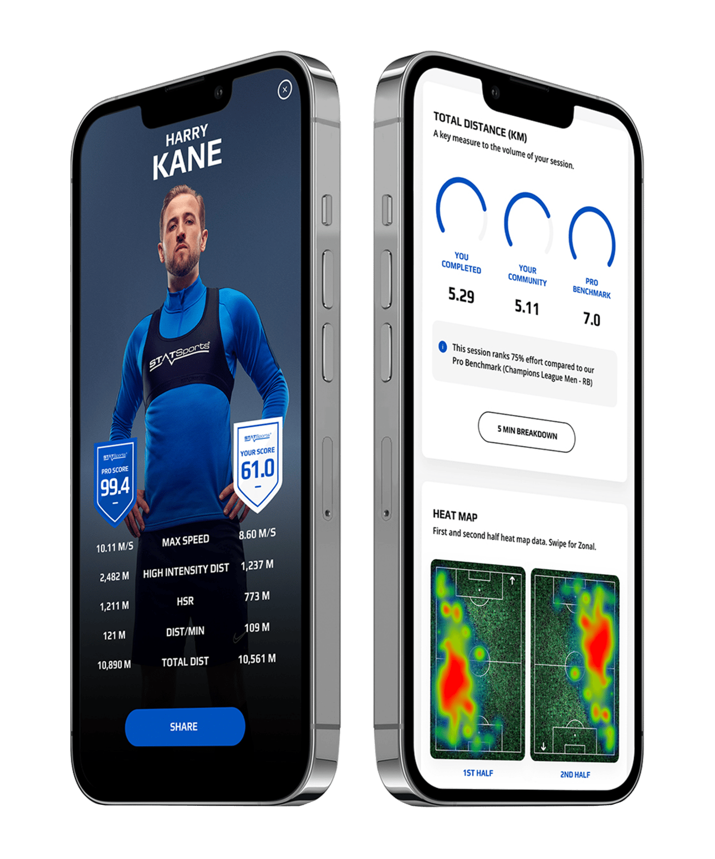 StatSports Apex Athlete GPS-Tracker Gr. L Schwarz | Equipment | Zubehör