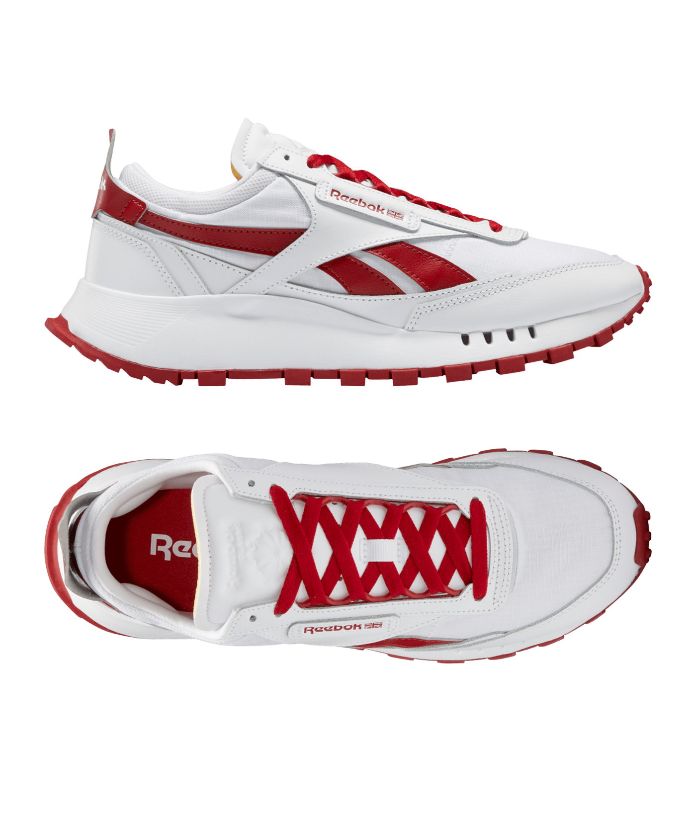 Reebok Classic Leather Legacy Weiss Rot | Lifestyle | Freizeitschuh