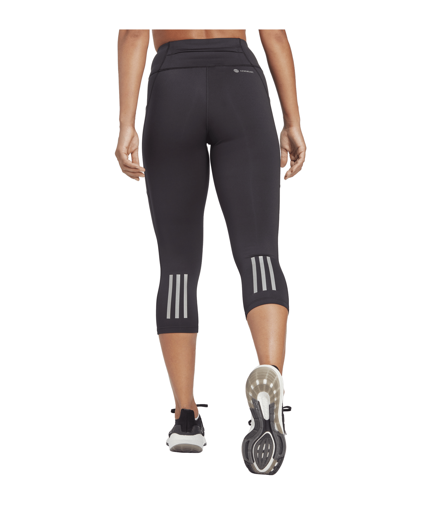 adidas DailyRun 3/4 Leggings Damen Schwarz | Laufbekleidung | Running