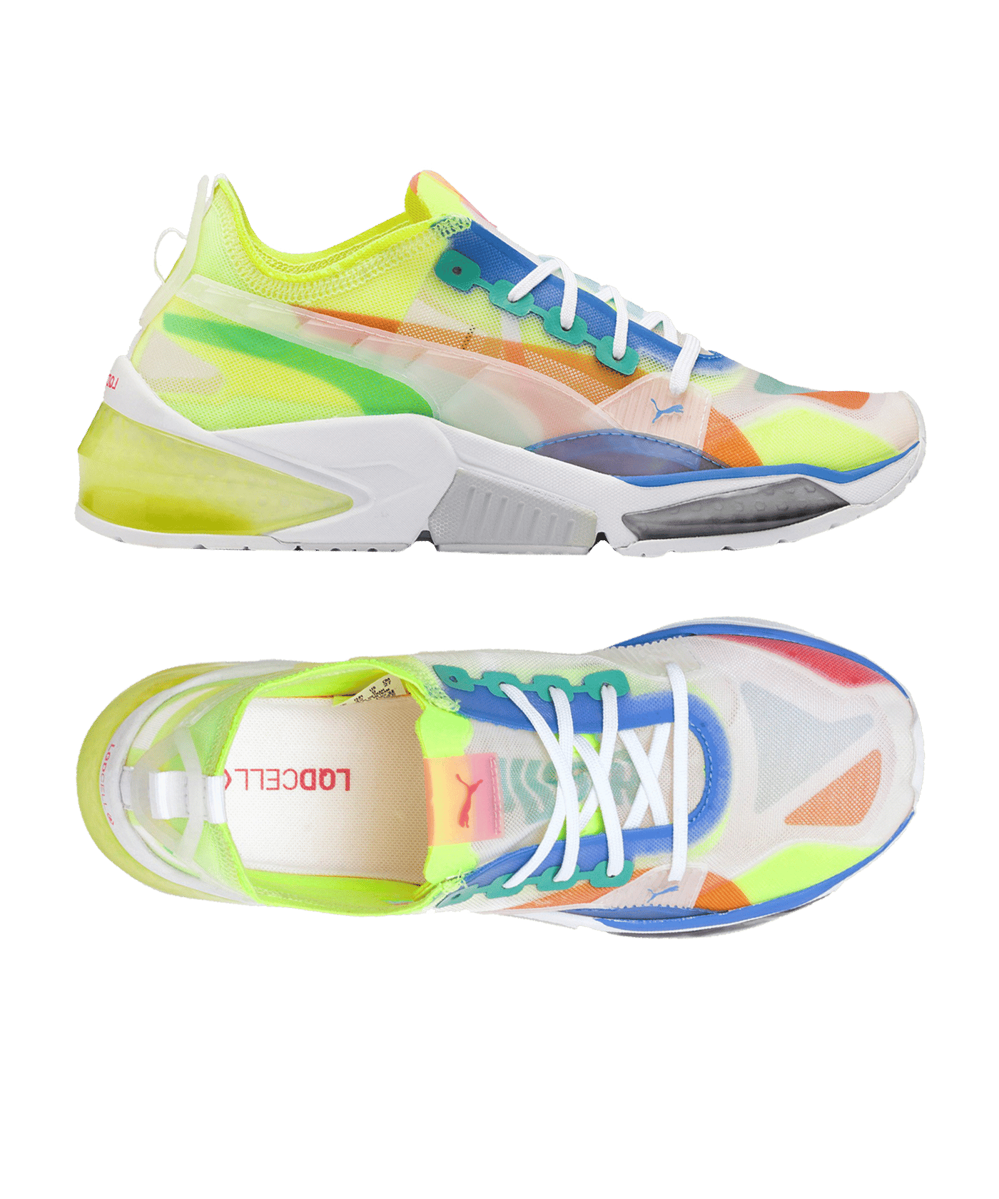 PUMA LQDCELL Optic Sheer Sneaker Weiss F01 | Lifestyle | Freizeitschuh