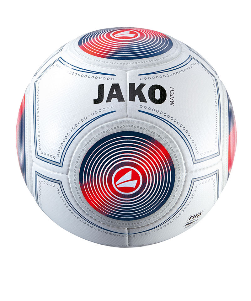 Jako Match Spielball Weiss Blau F17 | Equipment | Fussball | Teamsport