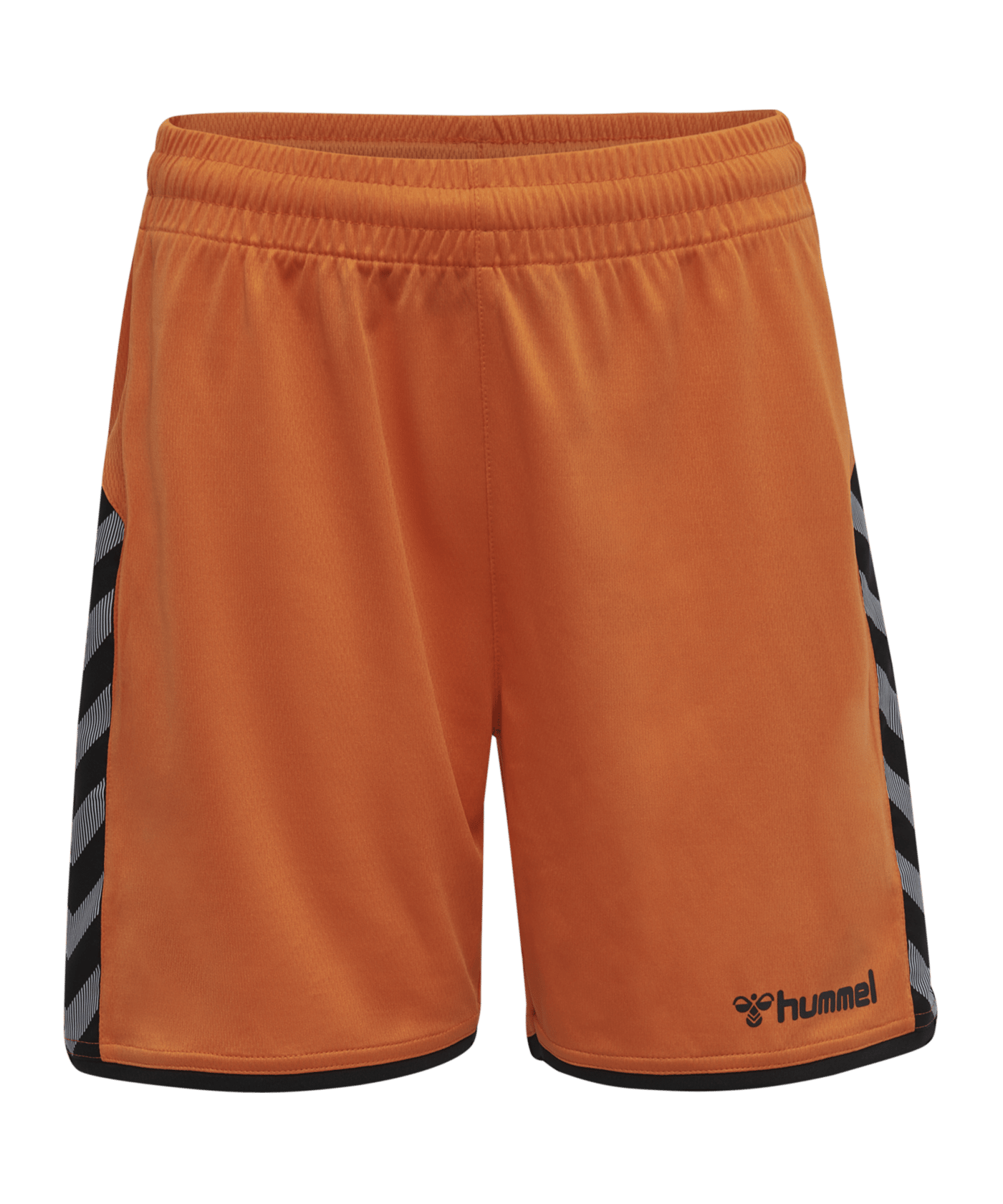 Hummel Authentic Poly Short Enfants Orange F5006 | Équipe de sport | Shorts