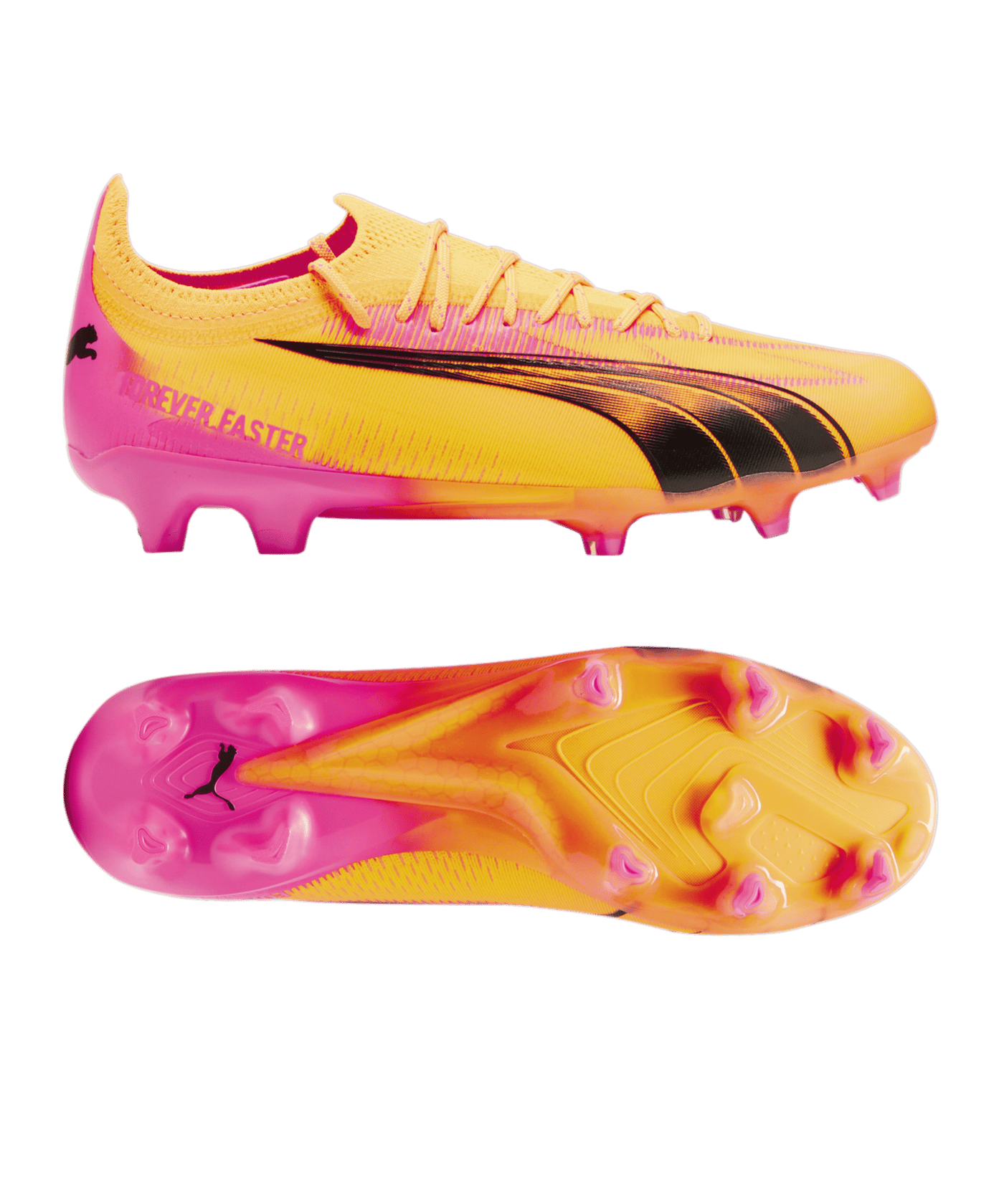 PUMA ULTRA Ultimate FG/AG The Forever Faster Orange Schwarz F03 ...
