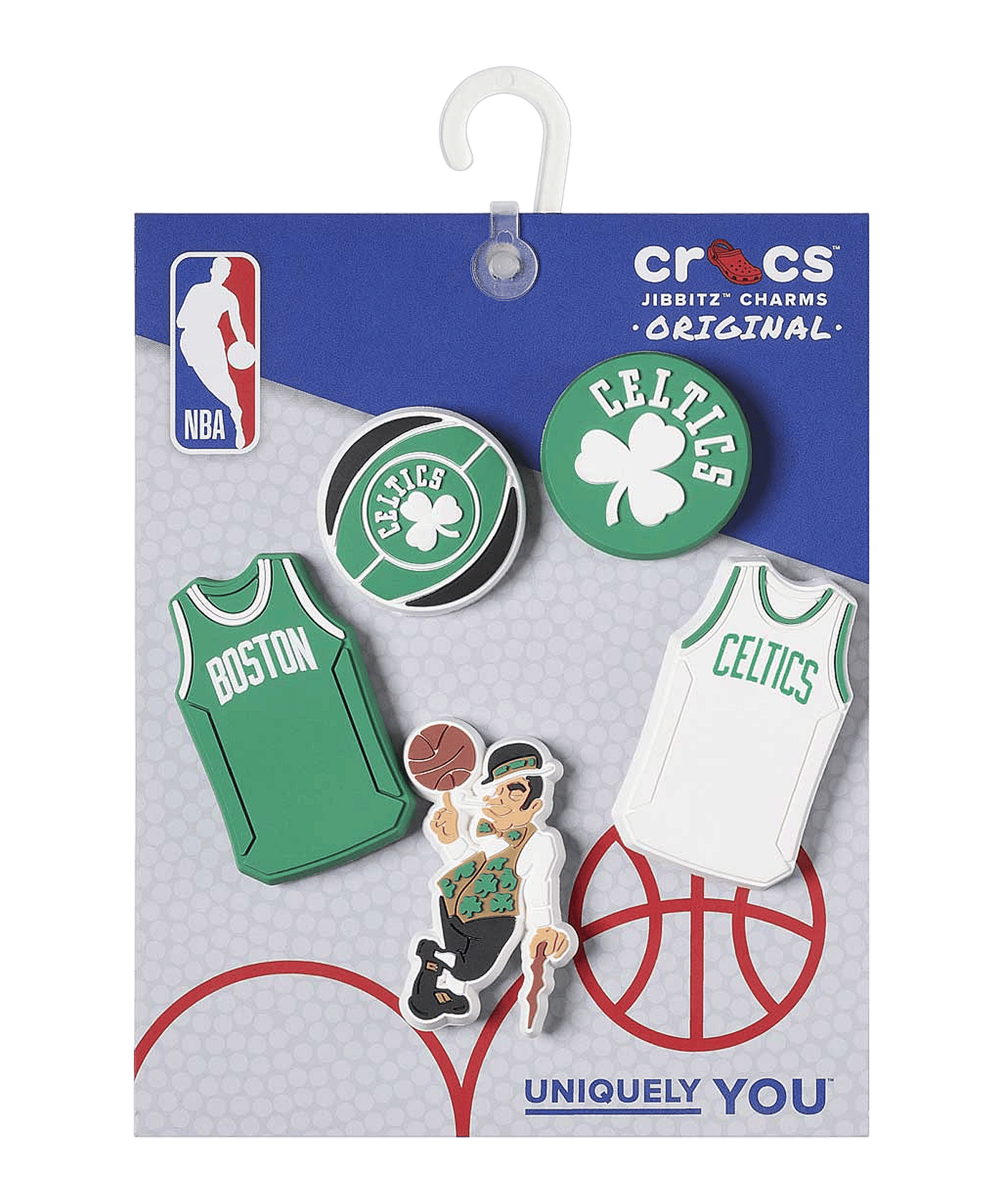 Crocs Boston Celtics Nba Bostceltics Jibbitz 5Er Pack Pin Merch Grün ...