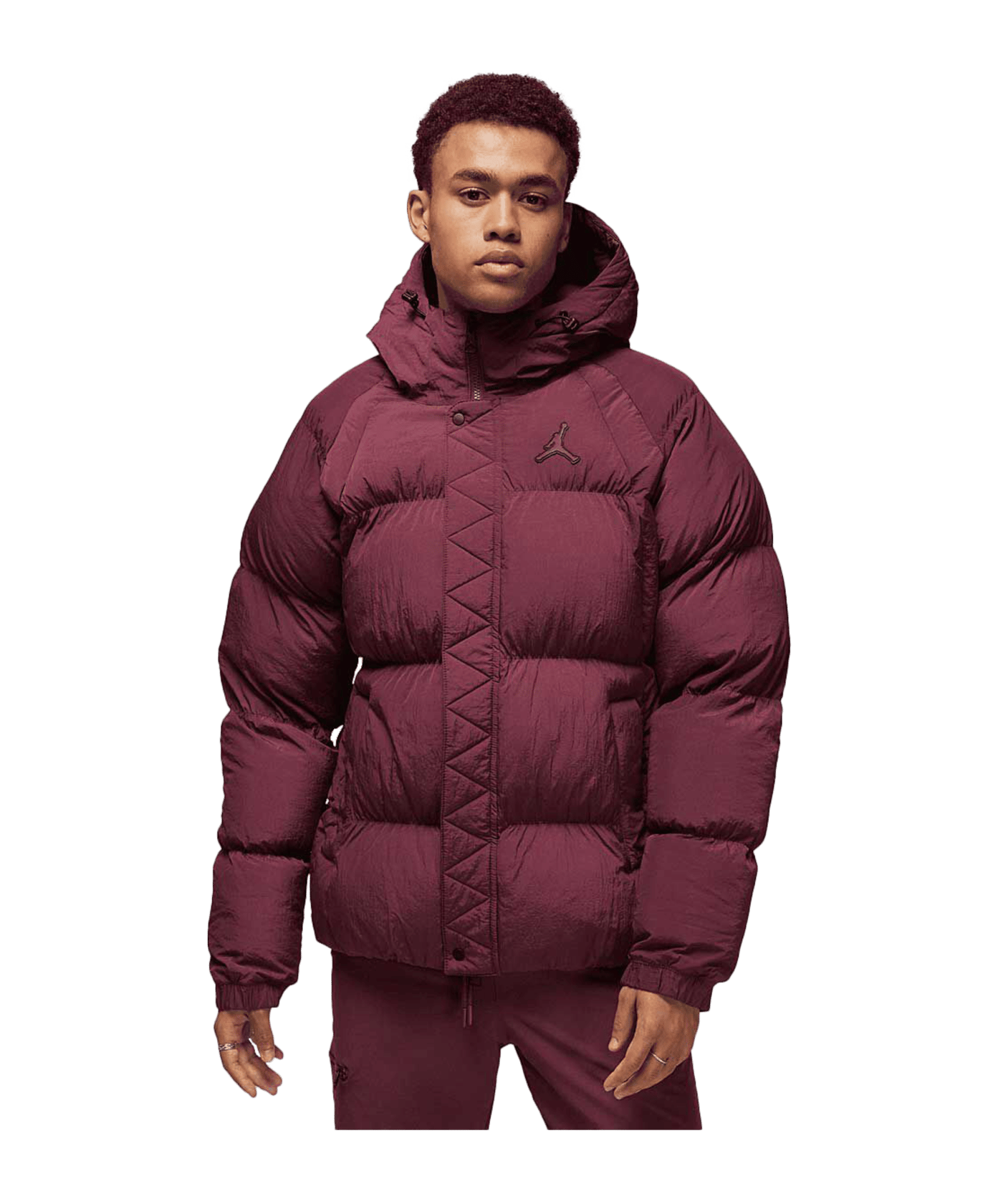 Jordan Essential Puffer Winterjacke Rot F680 | Lifestyle ...