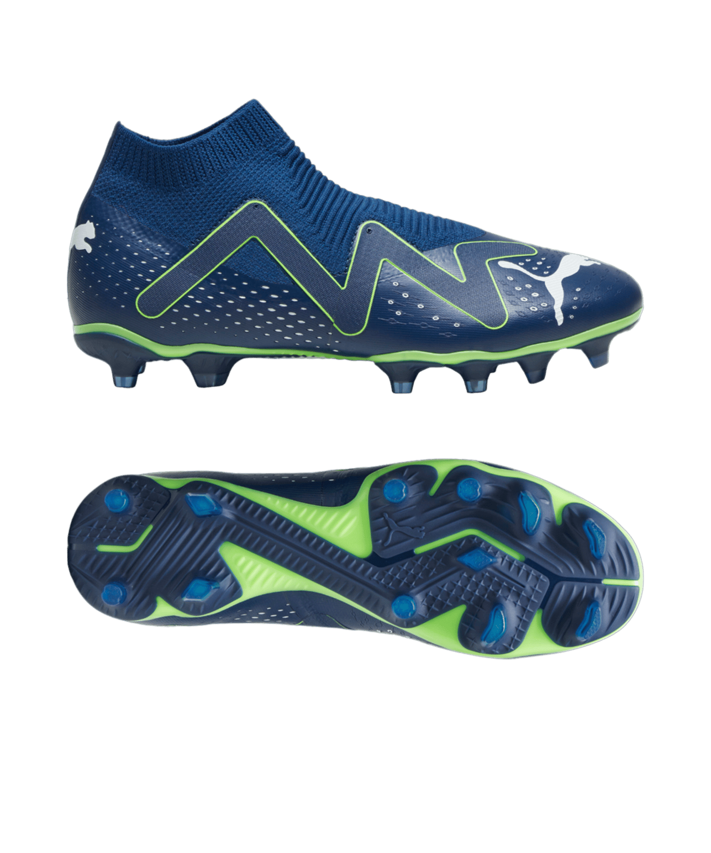 PUMA FUTURE Match+ LL FG/AG Gear Up Blue White F03 | Soccer shoe | Studs