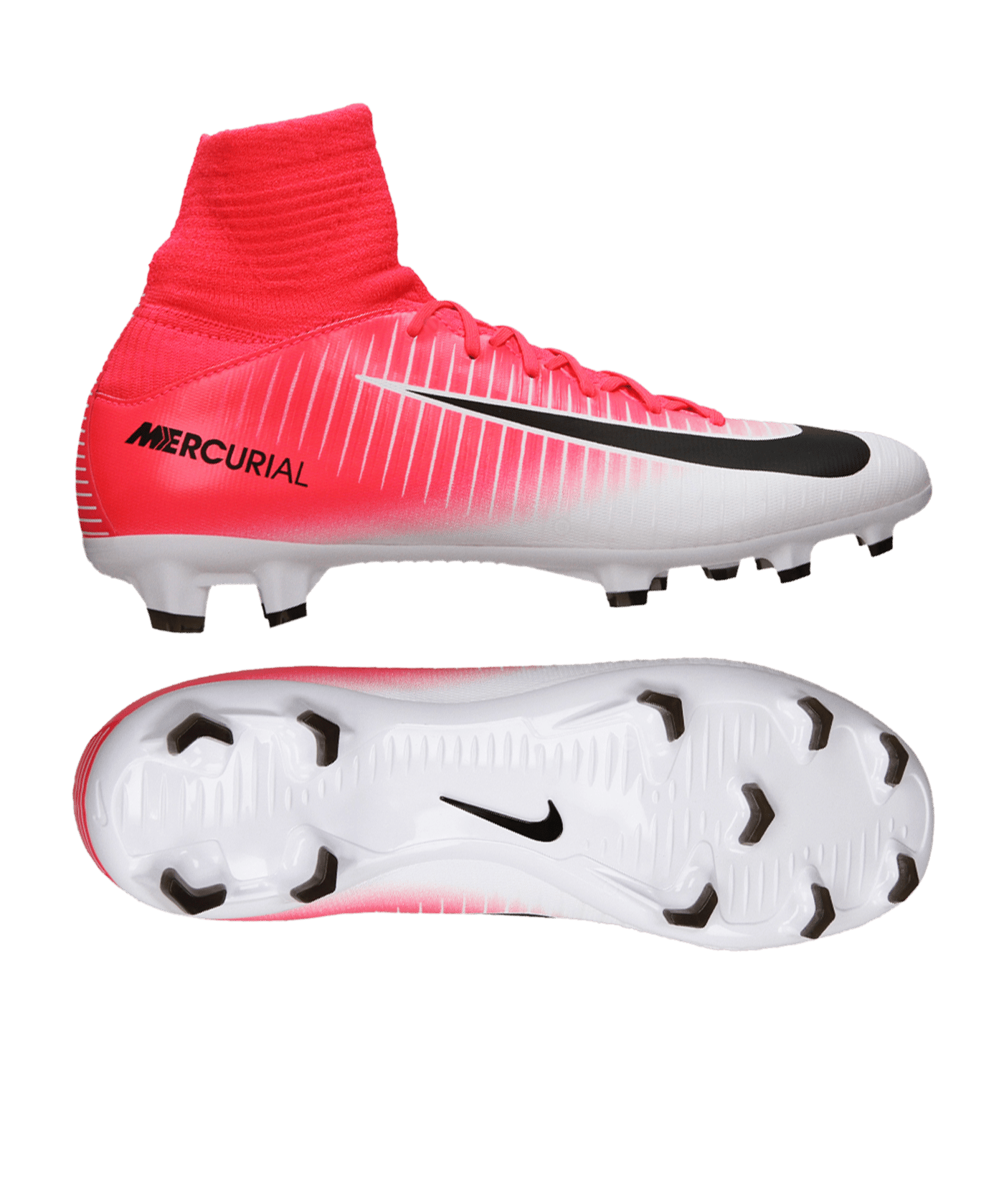 Nike Jr Mercurial Superfly V FG Kids Pink F601 | Fußballschuh | Nocken ...