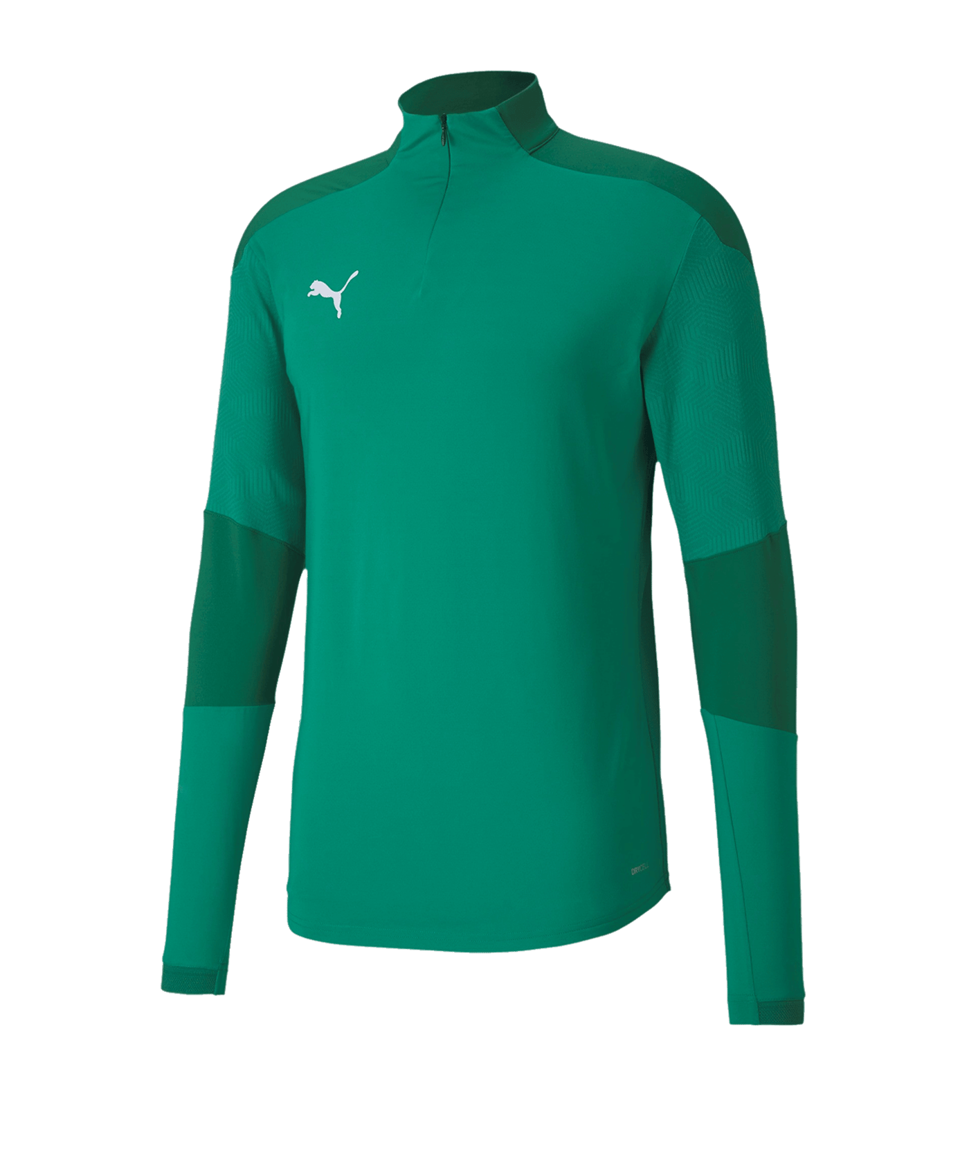 PUMA teamFINAL 21 Entraînement 1/4 Zip Top Vert F05 | Accessoires de ...