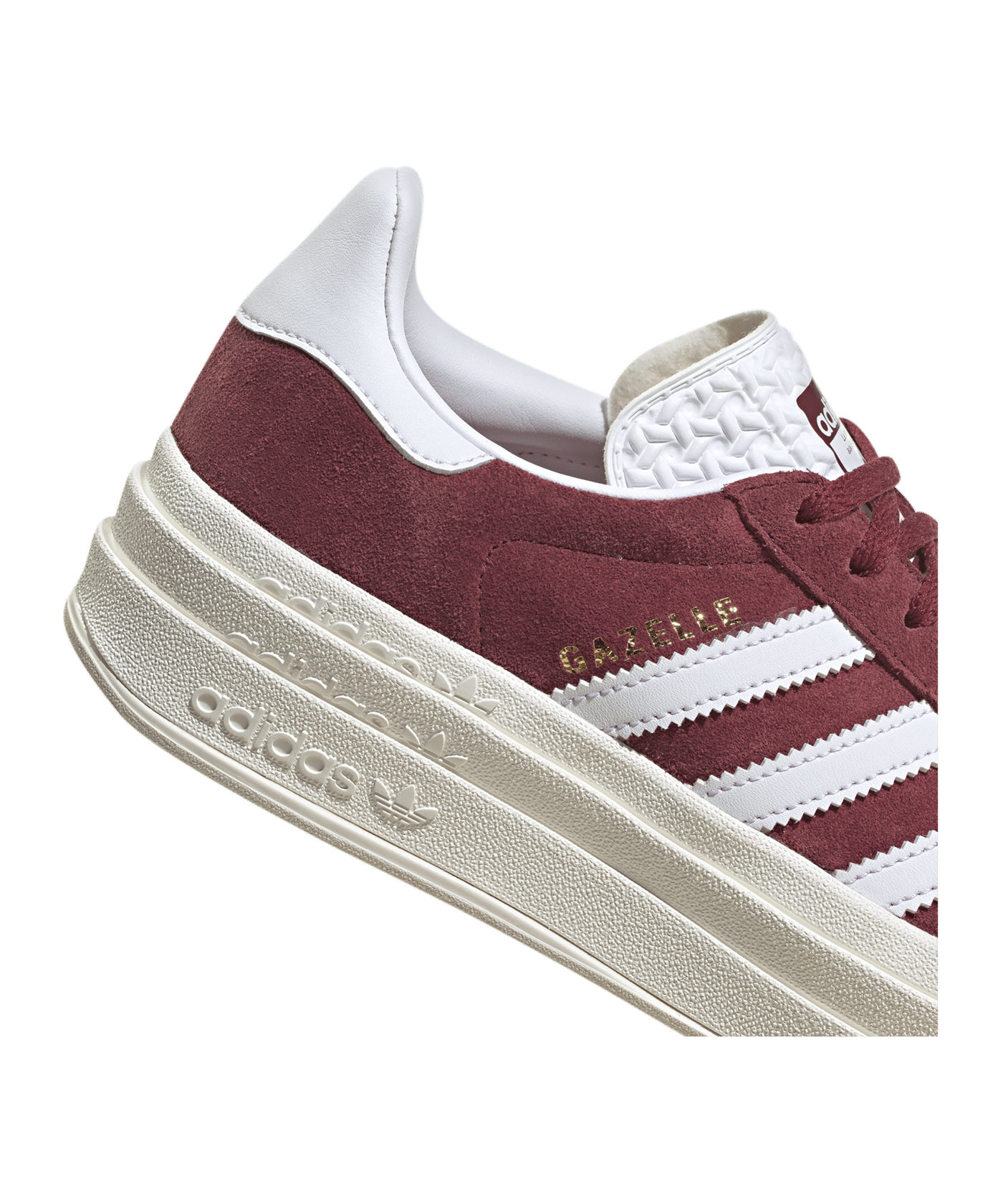 adidas Originals Gazelle Bold Damen Rot Weiss | Lifestyle | Freizeitschuh