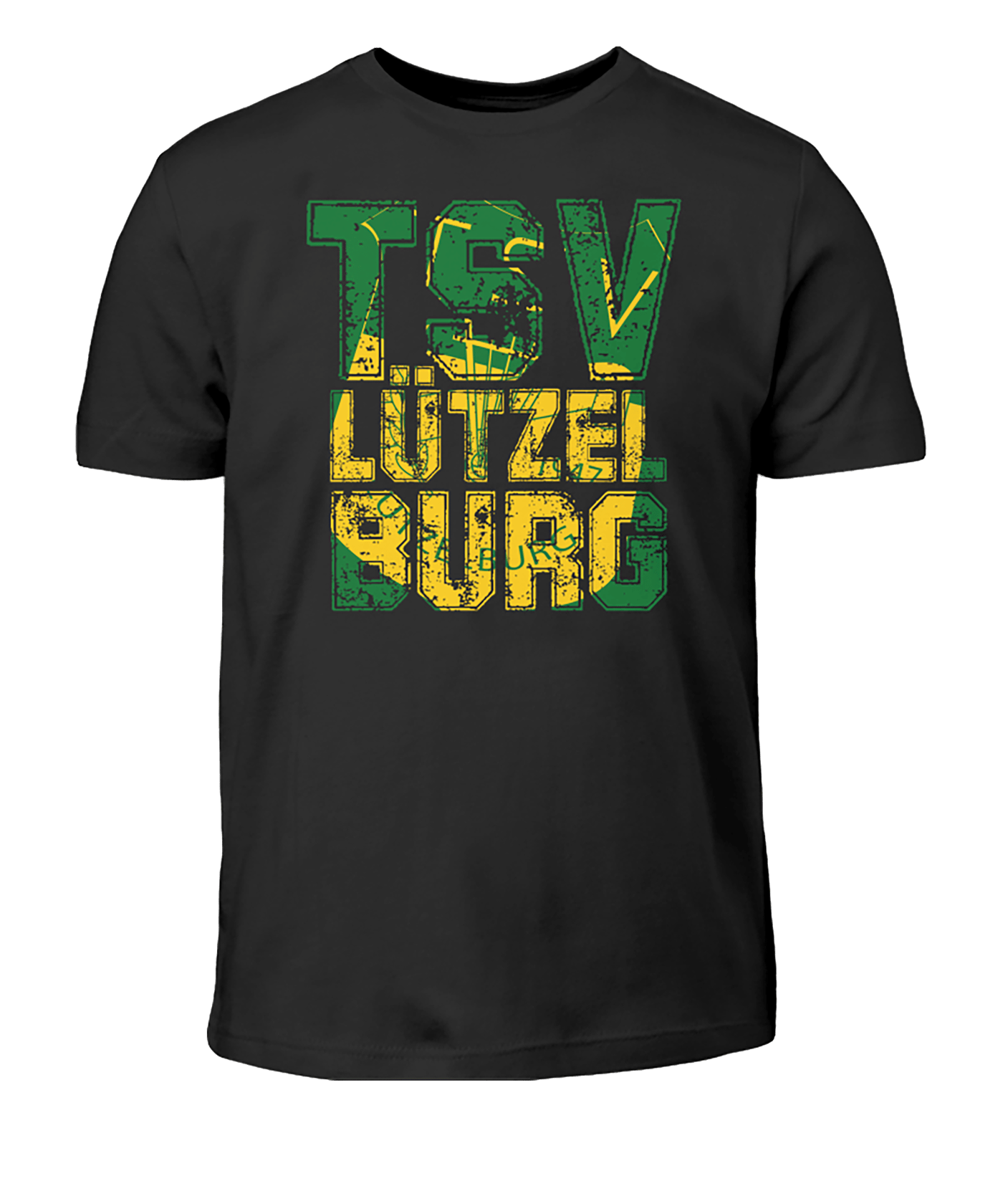 TSV Lützelburg T-Shirt Massiv Kids Schwarz | Fan-Shop | Verein