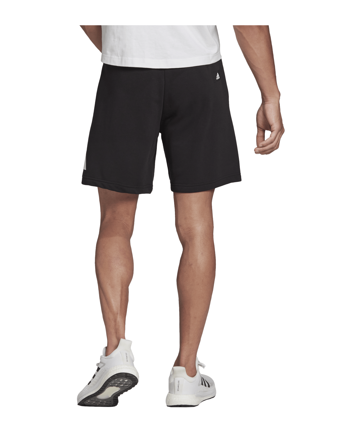 adidas Three Bar Future Icons Short Schwarz | Fussballtextilien | Teamsport