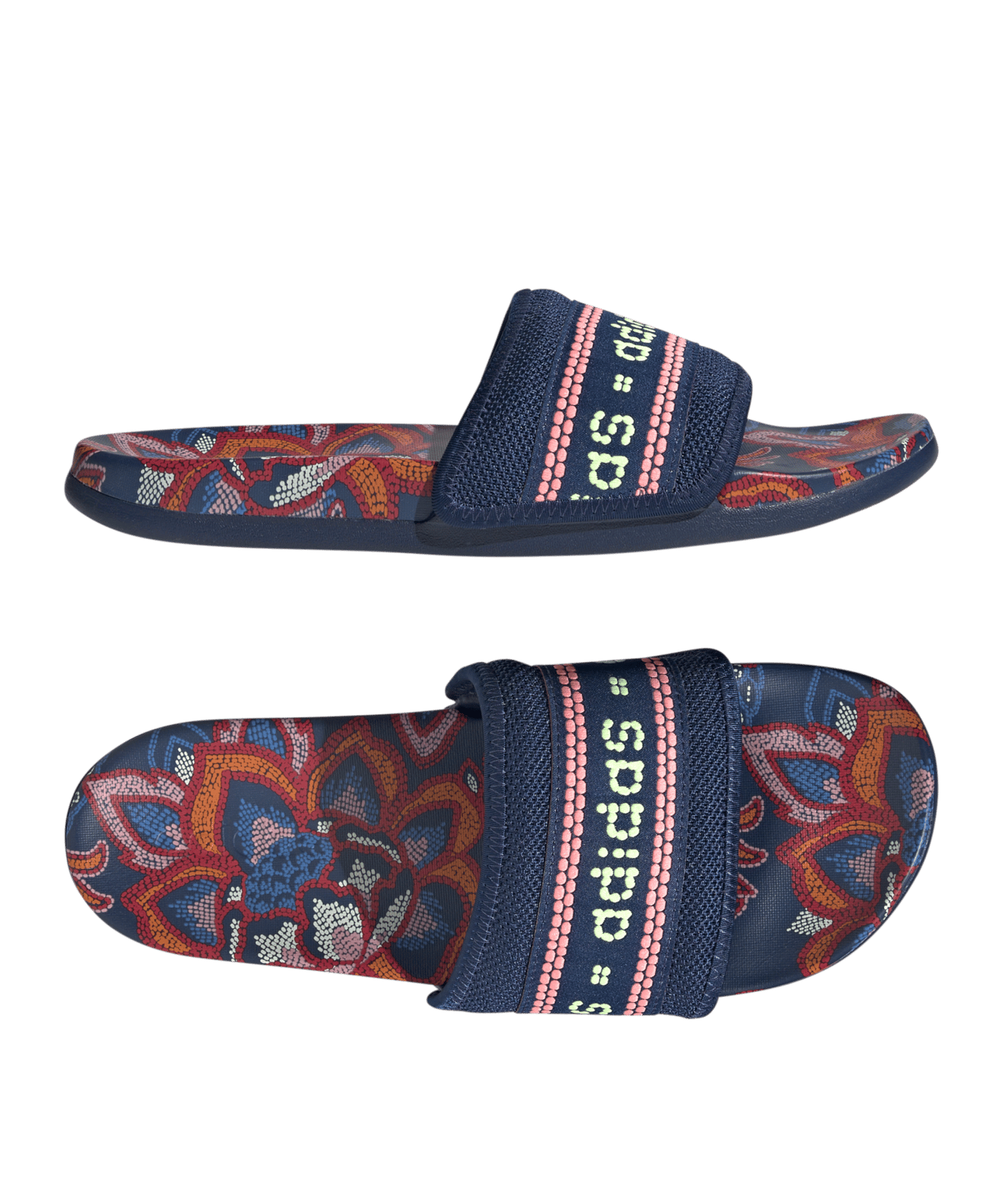 adidas Adilette Comfort Badelatsche Damen Blau | Lifestyle | Freizeitschuh