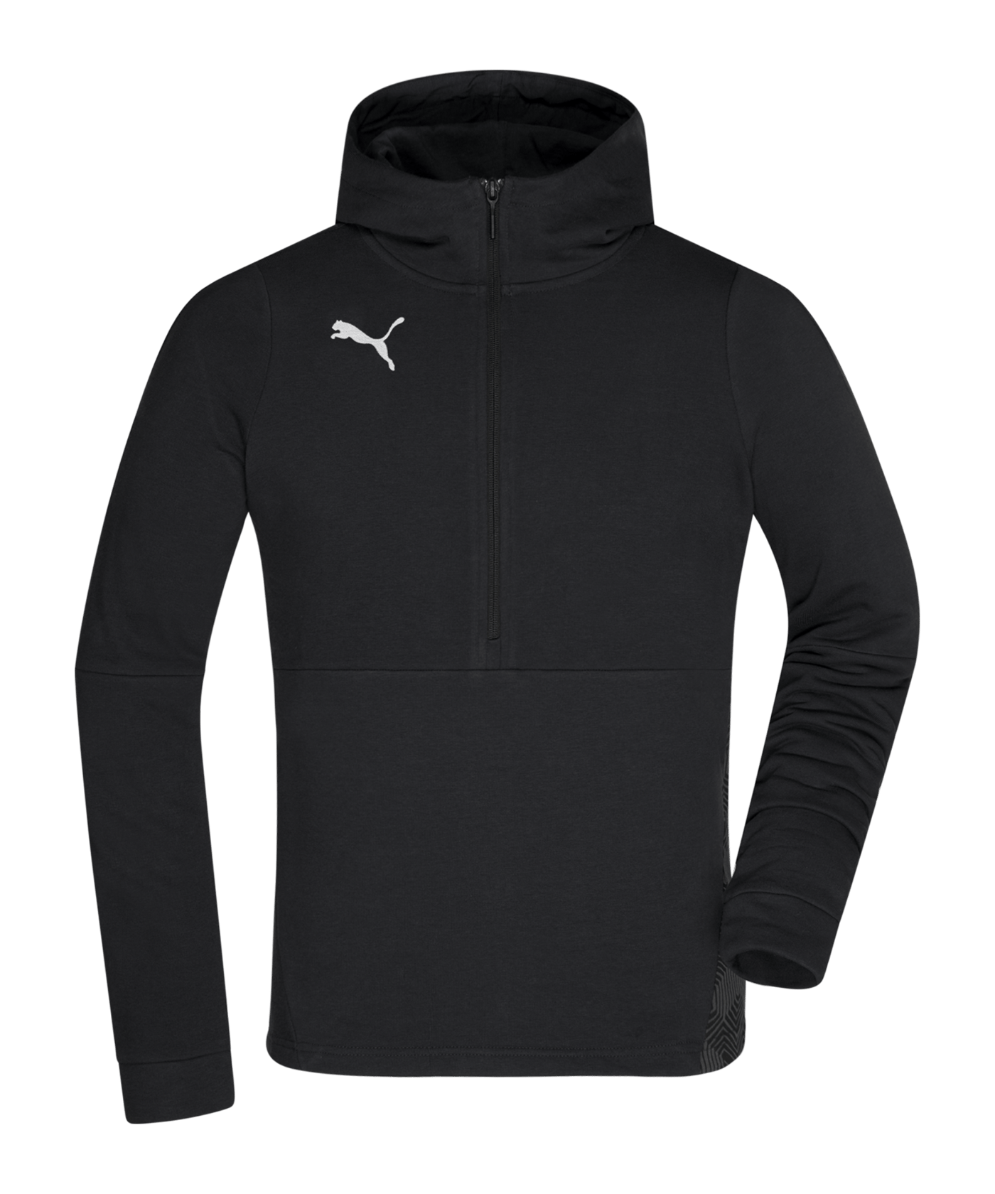 PUMA teamFINAL 21 Casuals Hoody Noir F03 | Sport d'équipe | Sweat-shirts