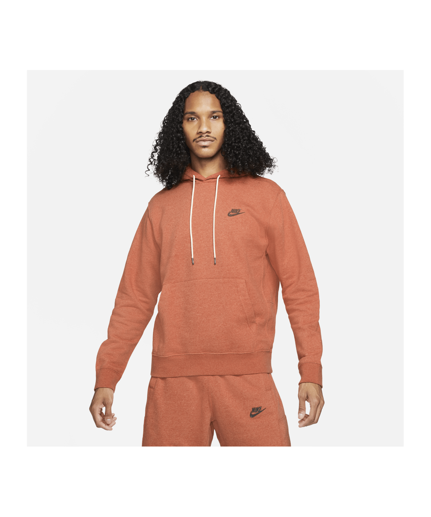 Nike Revival Hoody Orange F812 | Style de vie | Vêtements de loisirs