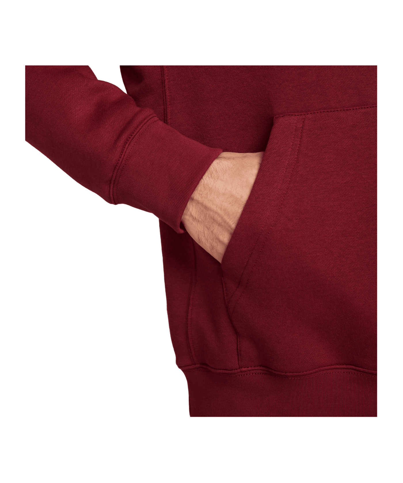 Nike Club Fleece Hoody Rot Orange F677 | Lifestyle | Freizeit Bekleidung