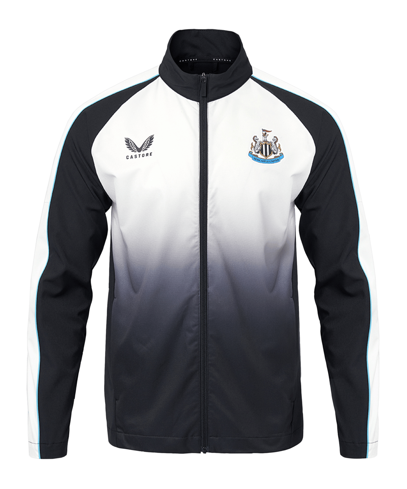Castore Veste Anthem Newcastle United Noir | Boutique de Fans | Réplique