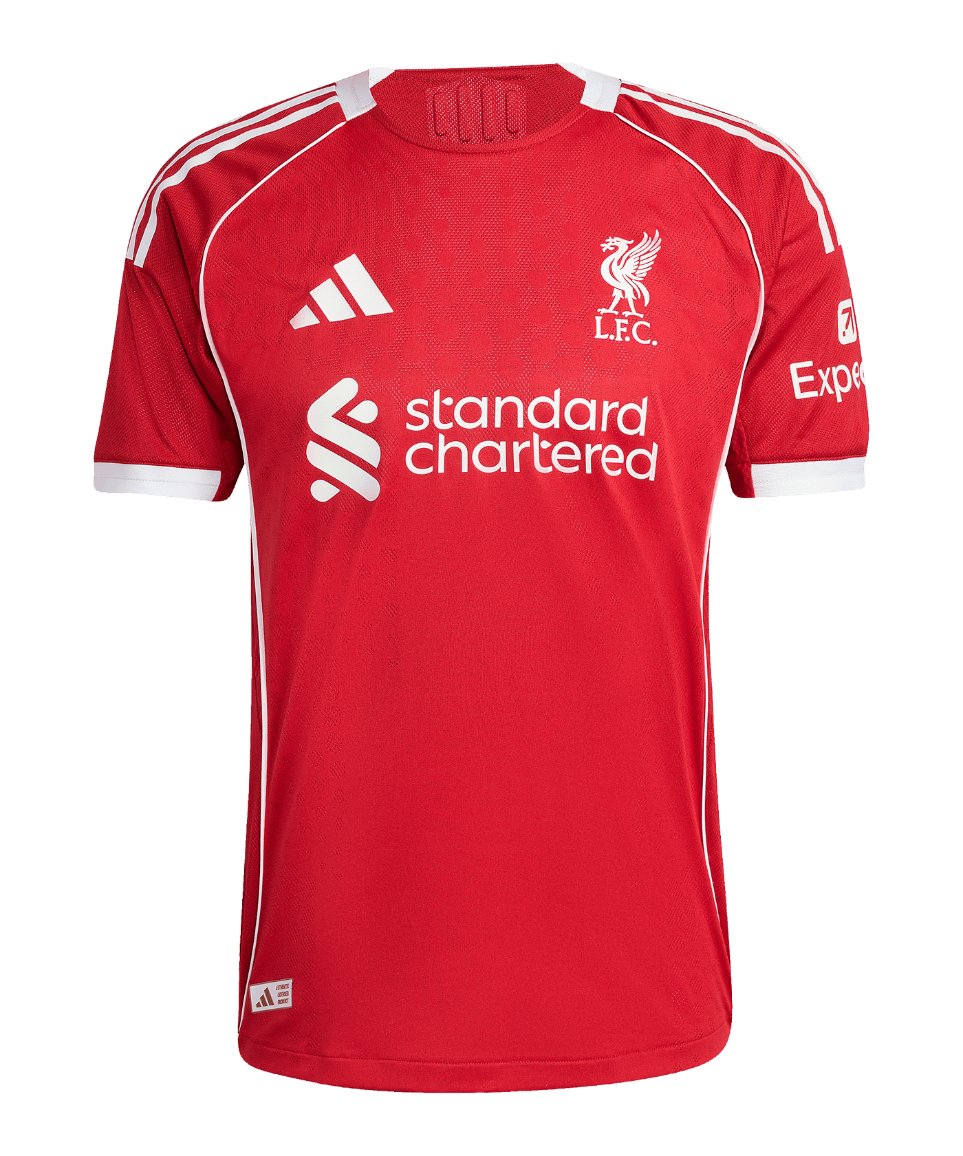 adidas FC Liverpool Authentic Trikot Home 2025/2026 Rot | Fan-Shop ...