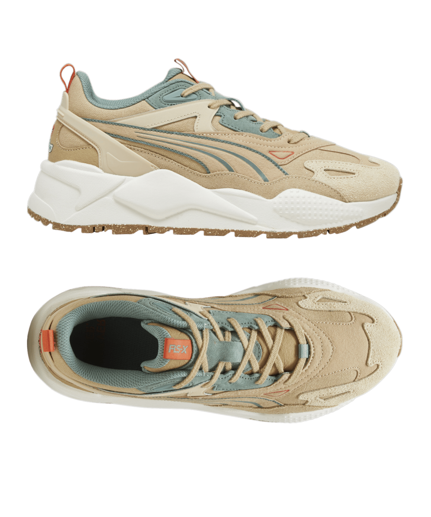 PUMA RS-X Efekt RE:PLACE blanc beige F01 | Lifestyle | Chaussures | Basket