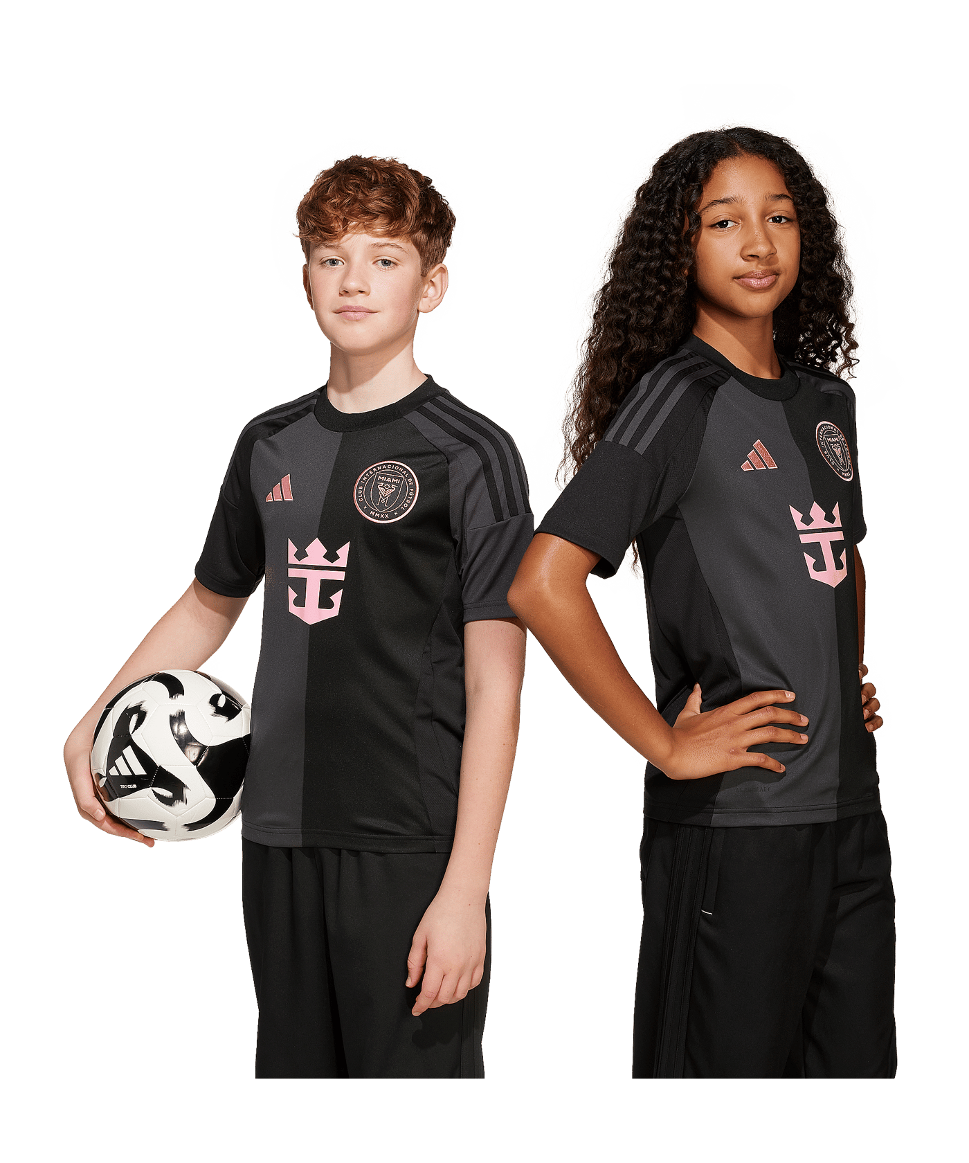 adidas Inter Miami Trikot Away 2025 Kids Schwarz | Fan-Shop | Fan Artikel