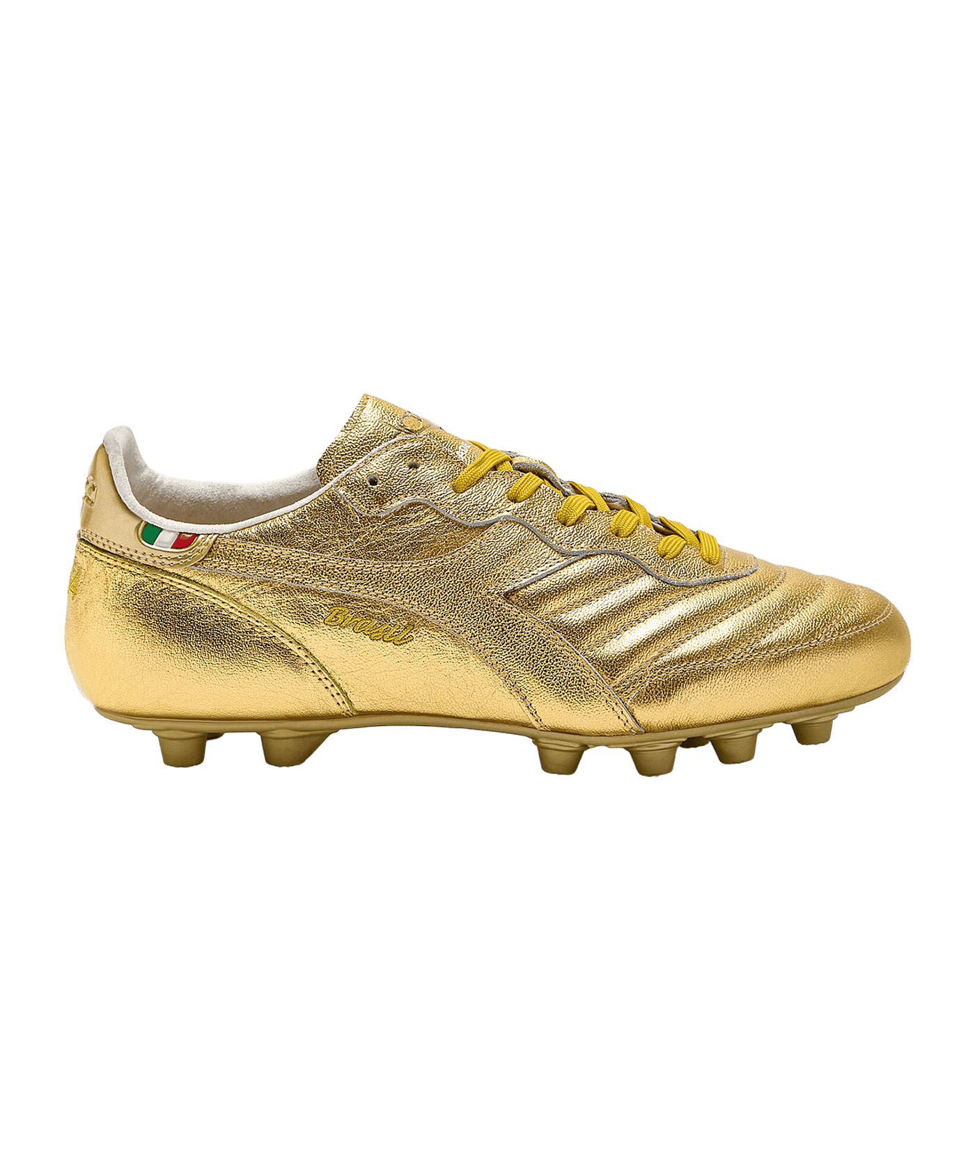 Diadora Brasil Made in Italy OG FG Gold F85002 | Fussballschuh | Nocken ...