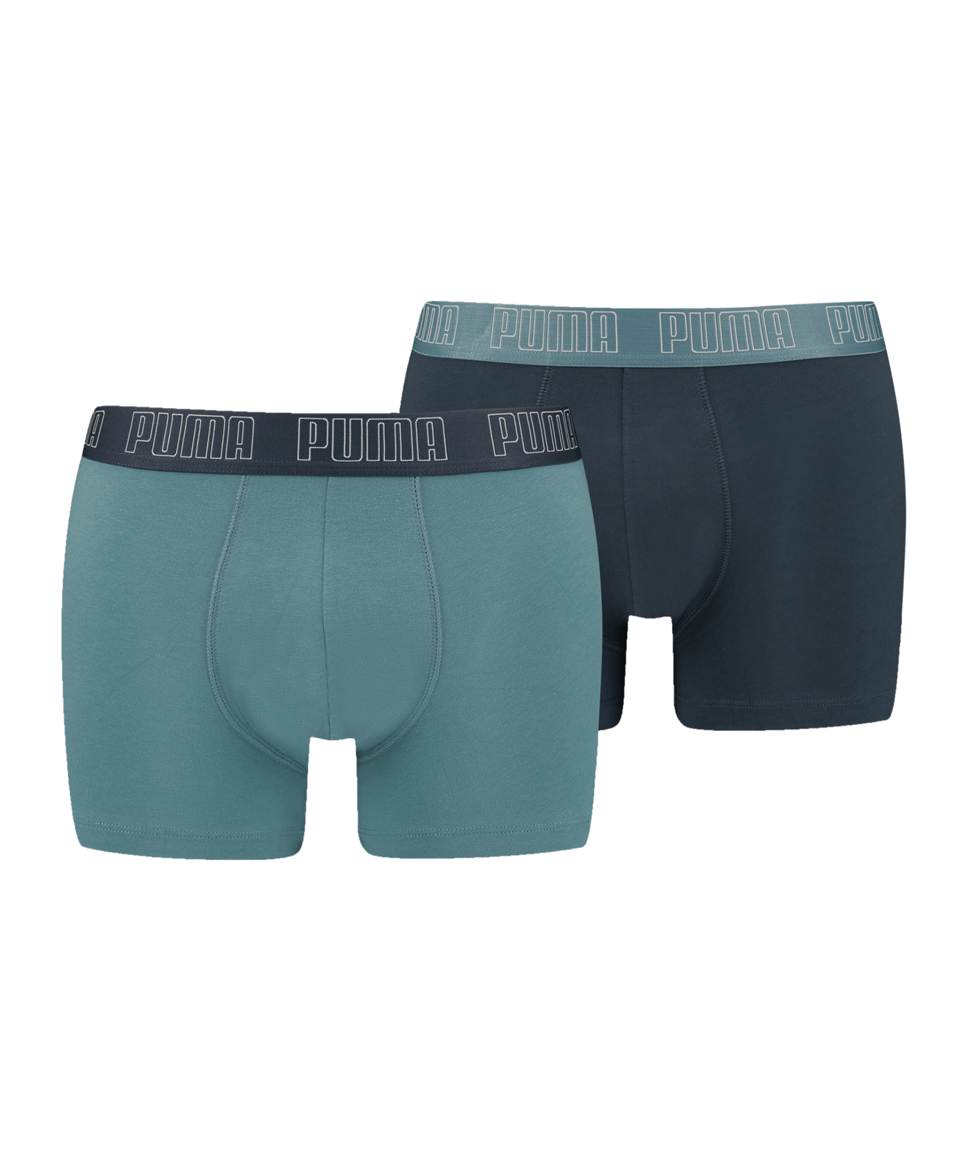 PUMA Basic Trunk Boxer 2 pack Blue Black F053 | Sous-vêtements | Sous ...