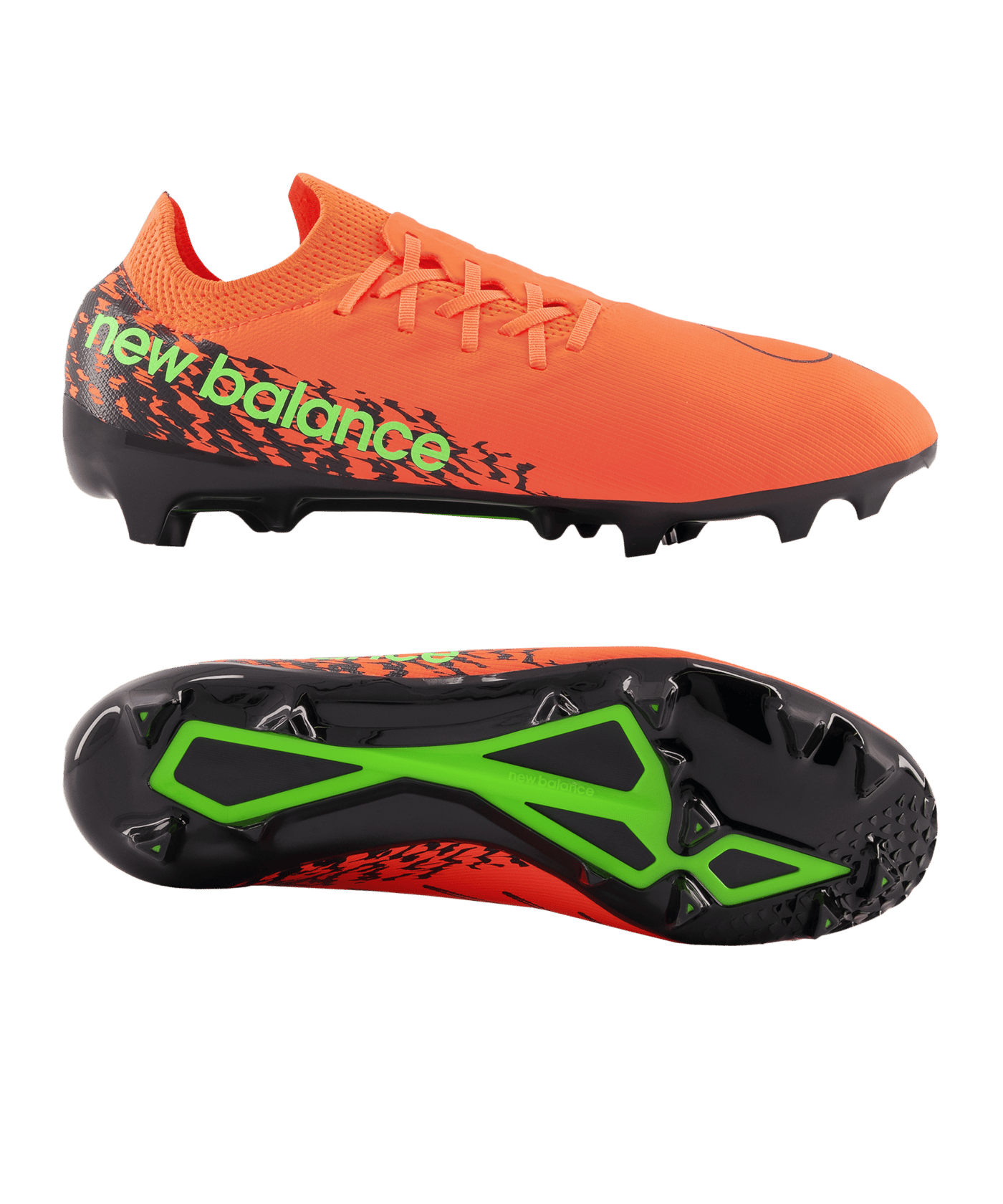 New Balance Furon V7 Mid FG Dizzy Heights Orange Black Yellow FDF7 ...